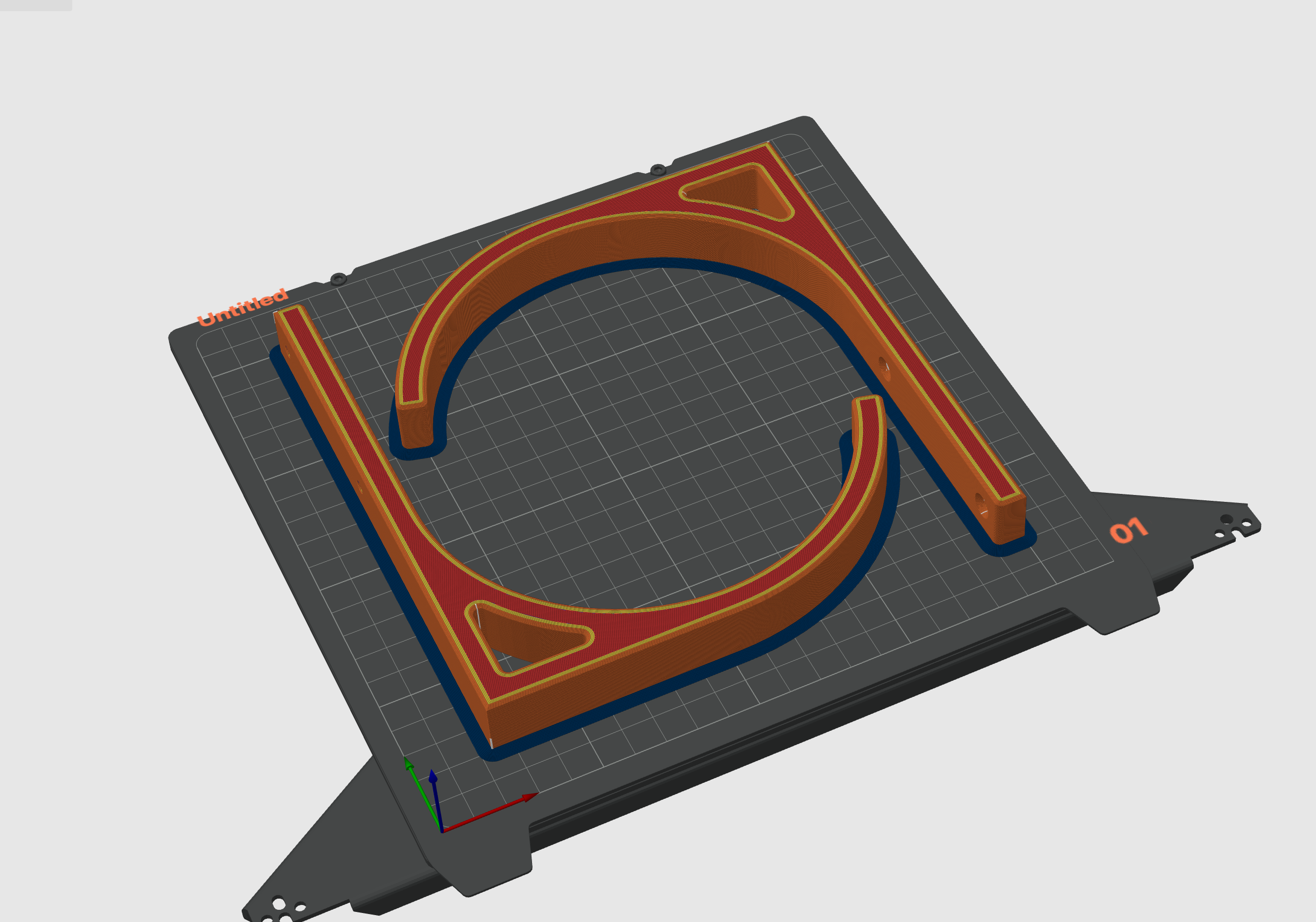 Yoga Mat Wall Bracket by yapiodesign | Download free STL model ...