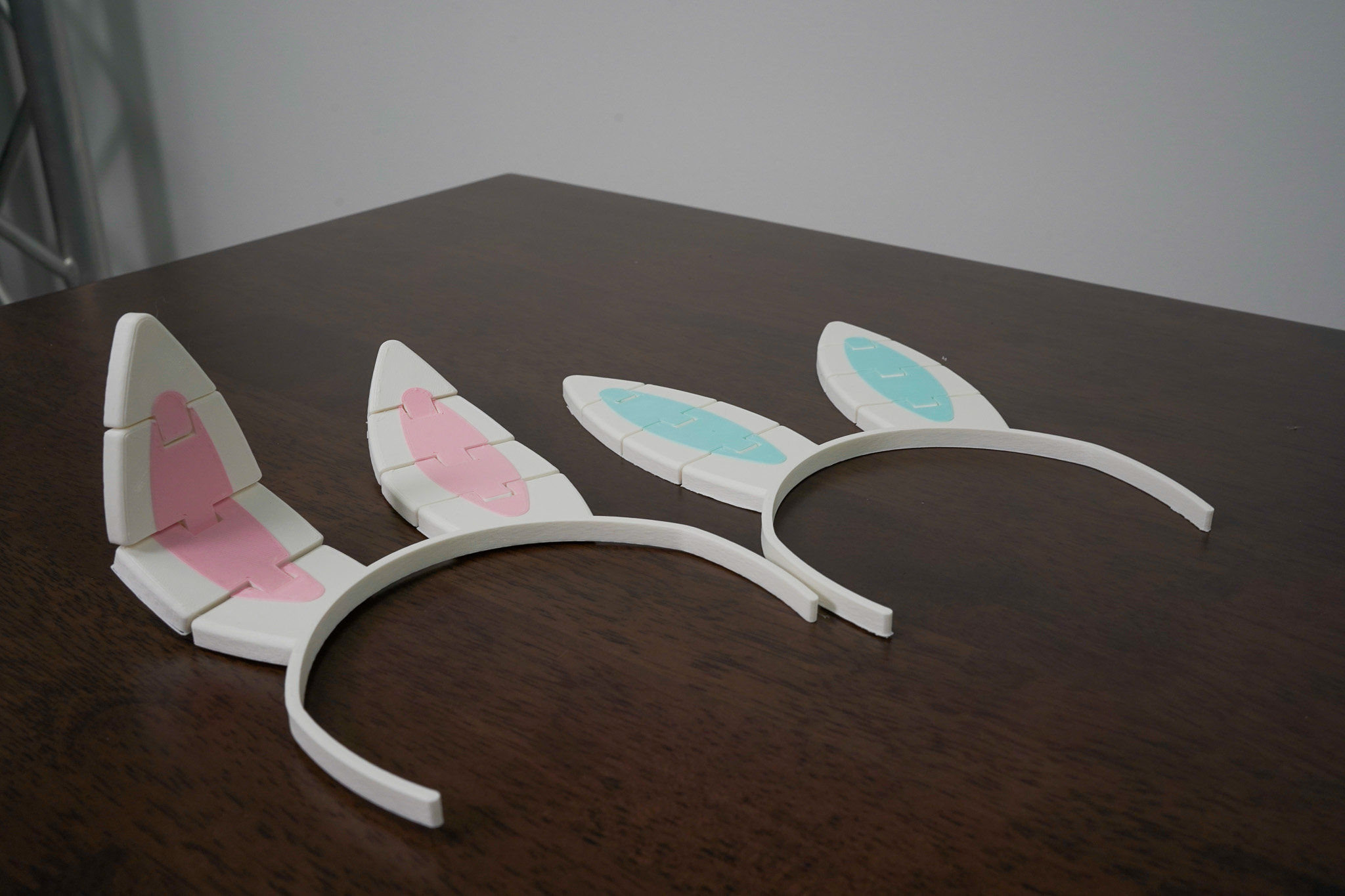 Articulated Wearable Easter Bunny Ears by MiraForma | Download free STL ...
