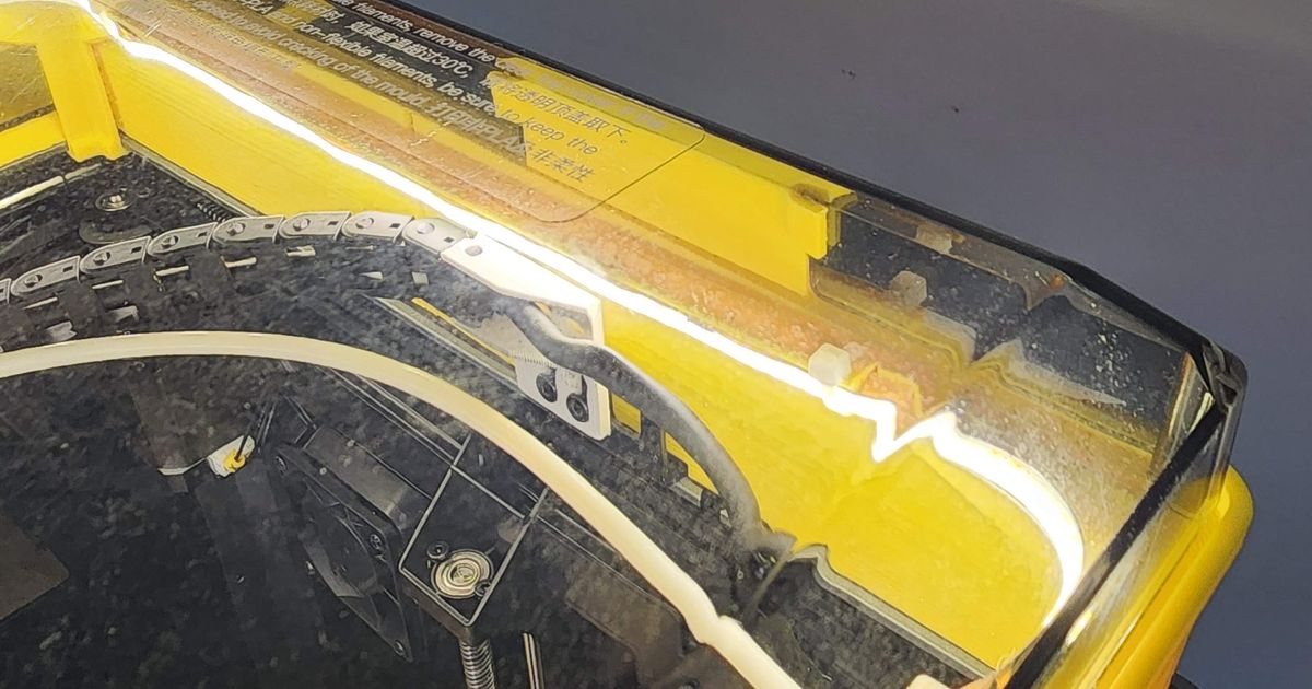 Creality K1's Top Lid Hole Fill by ViniS | Download free STL model ...