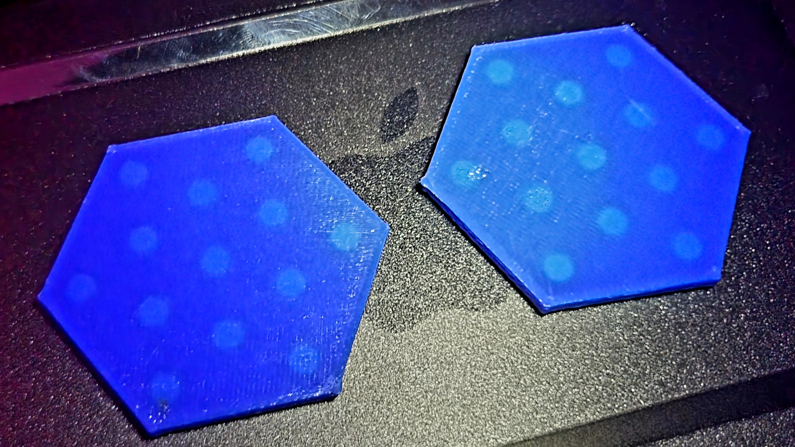 Hexagon Fidget Toy With Embedded Magnets Strong Satisfying Snap To ...