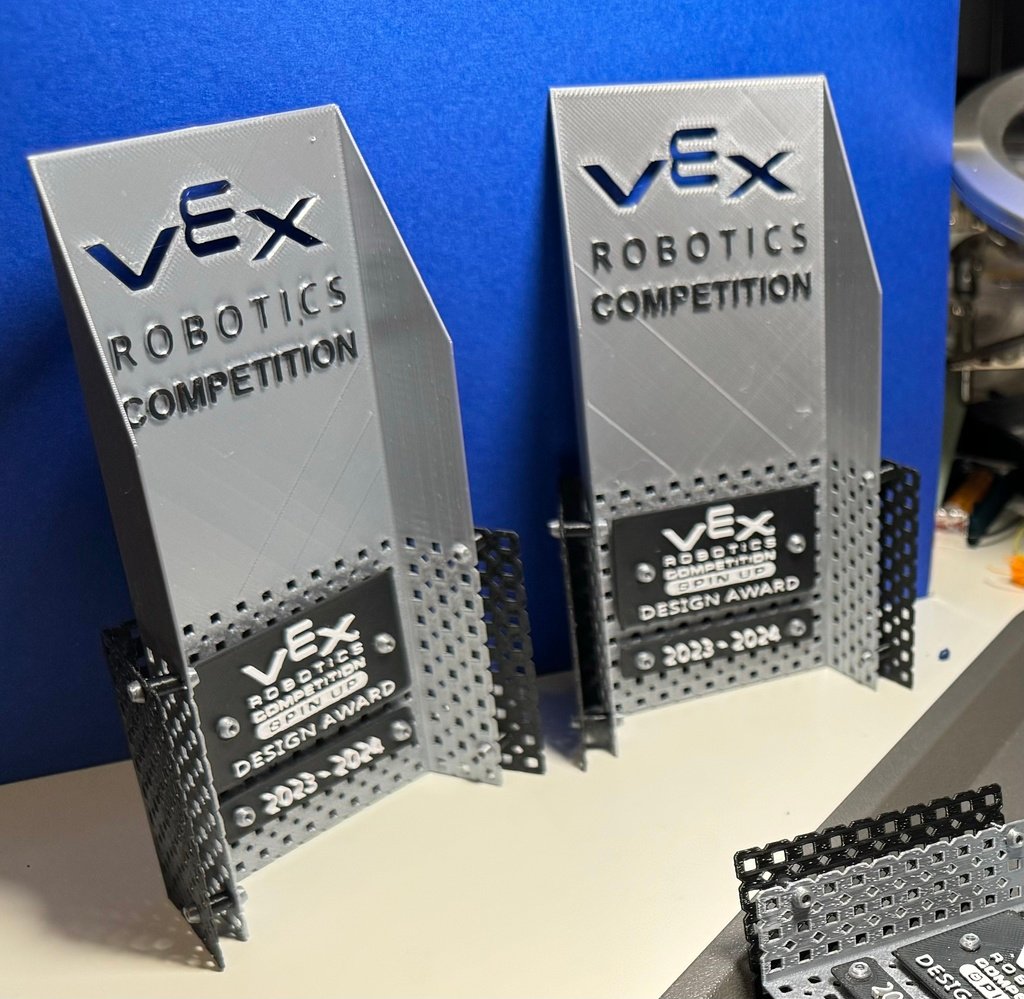 50% scale remix of VEX Robotics 12" Trophy by NWRobotics by Lady ...