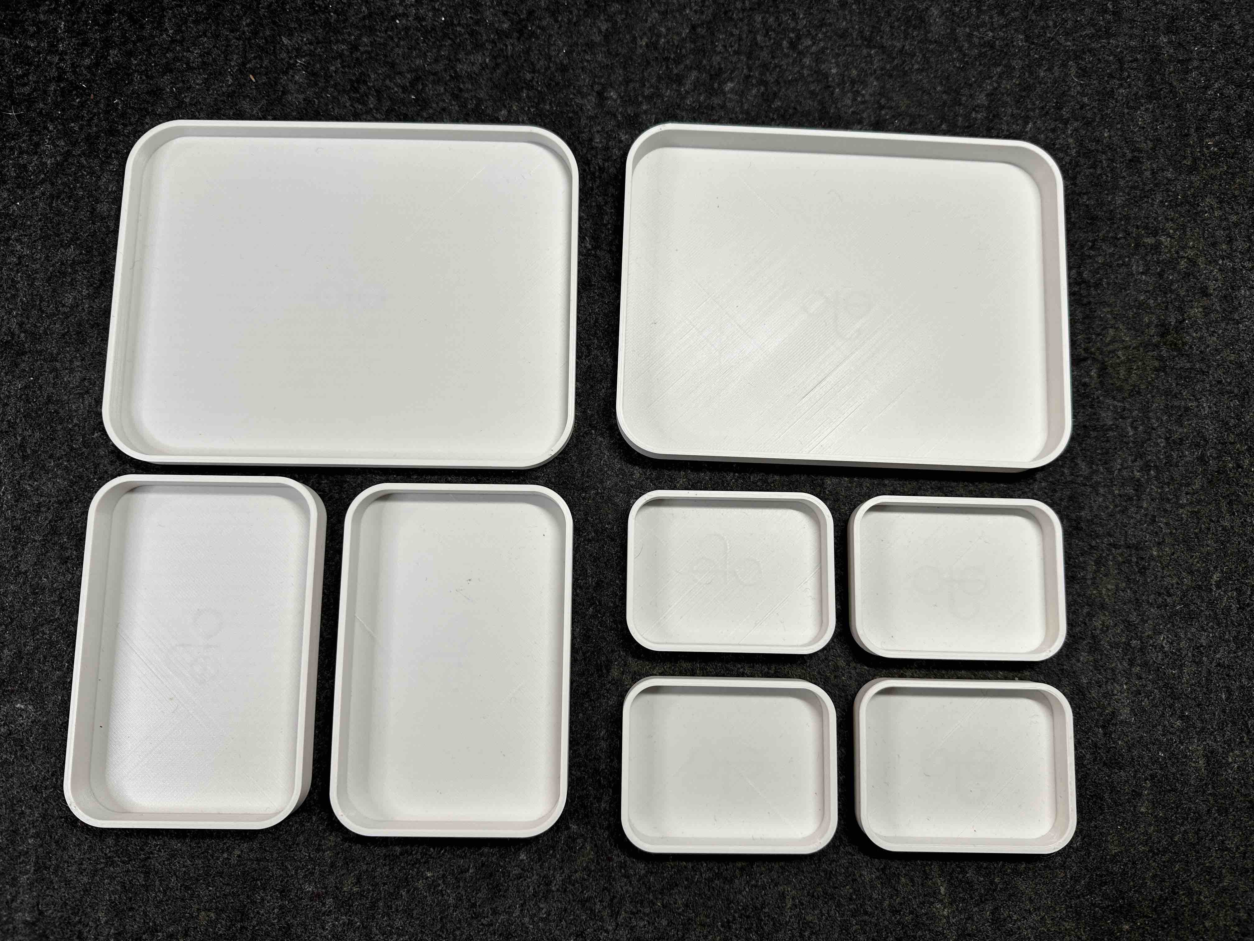 Nestable Organizer Trays for small Parts / Verschachtelbare Ablagen für ...