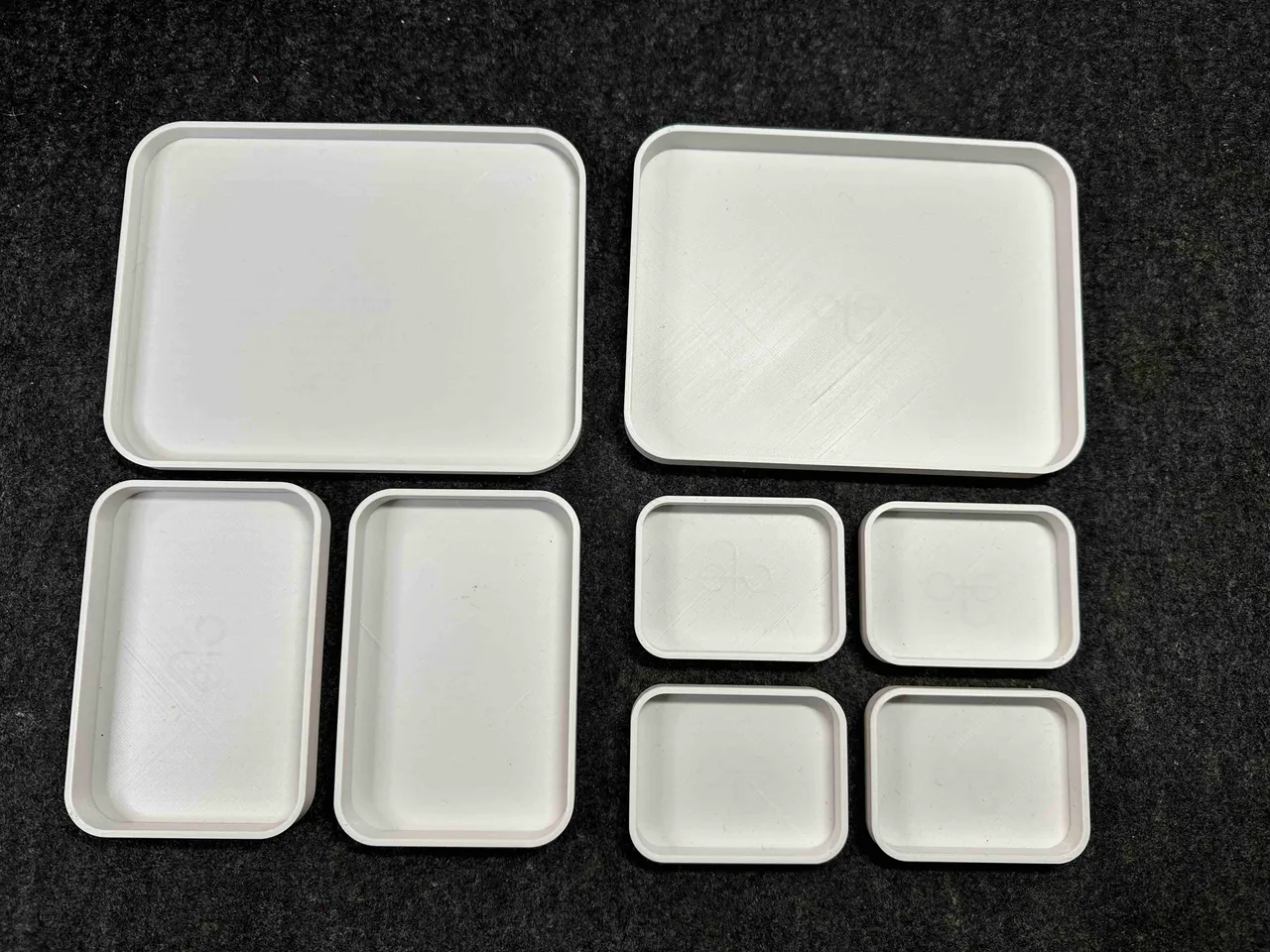 Nestable Organizer Trays for small Parts / Verschachtelbare Ablagen für ...