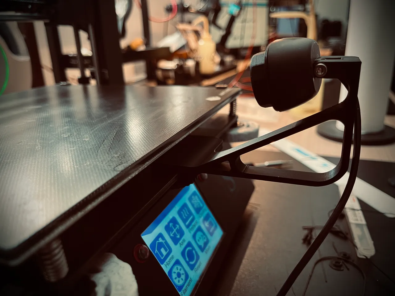 Logitech C270 Camera Bed Mount - Anycubic Mega S by db | Download free ...
