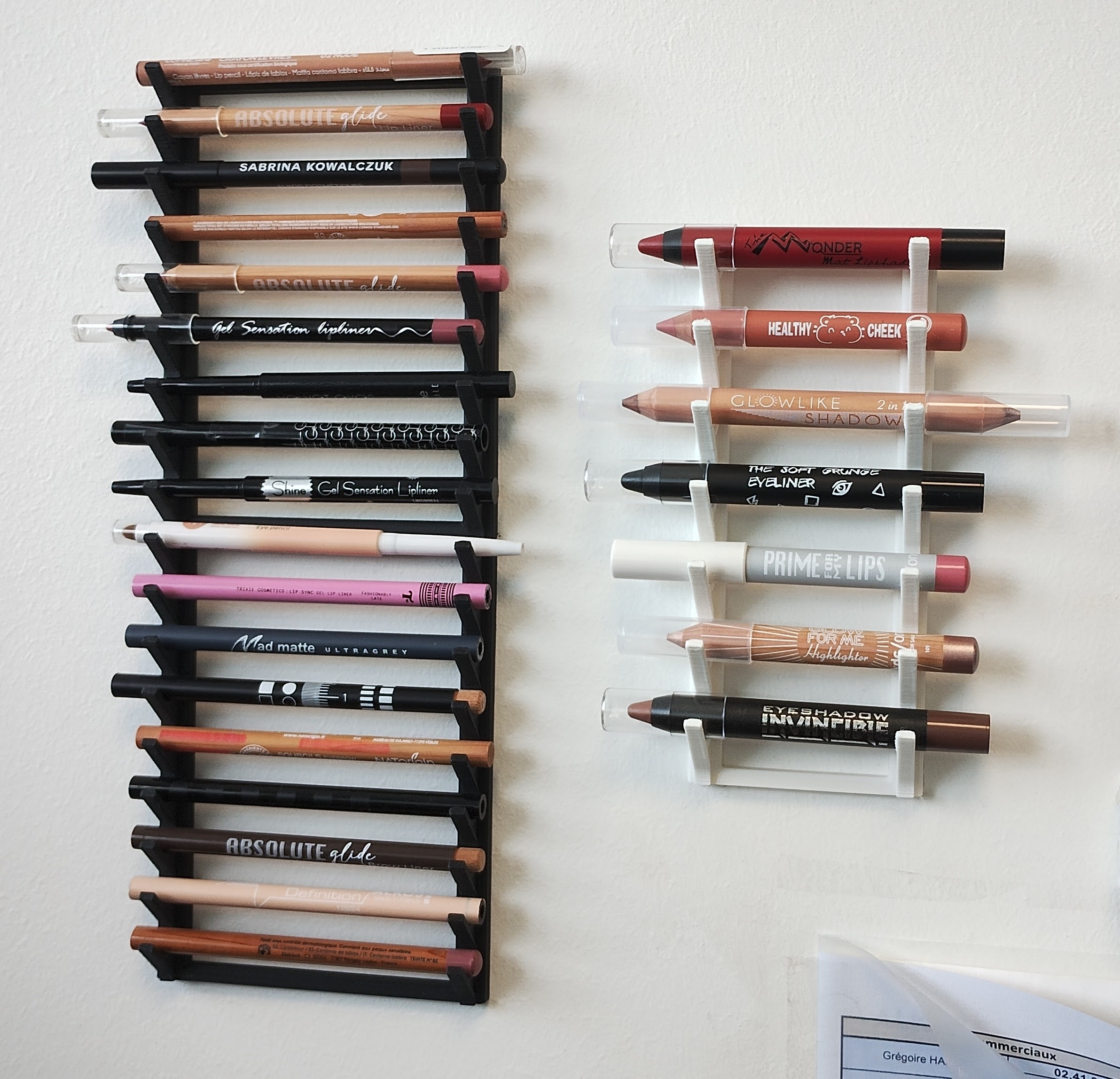 Elegant pencil wall display by samuel coquelle | Download free STL ...