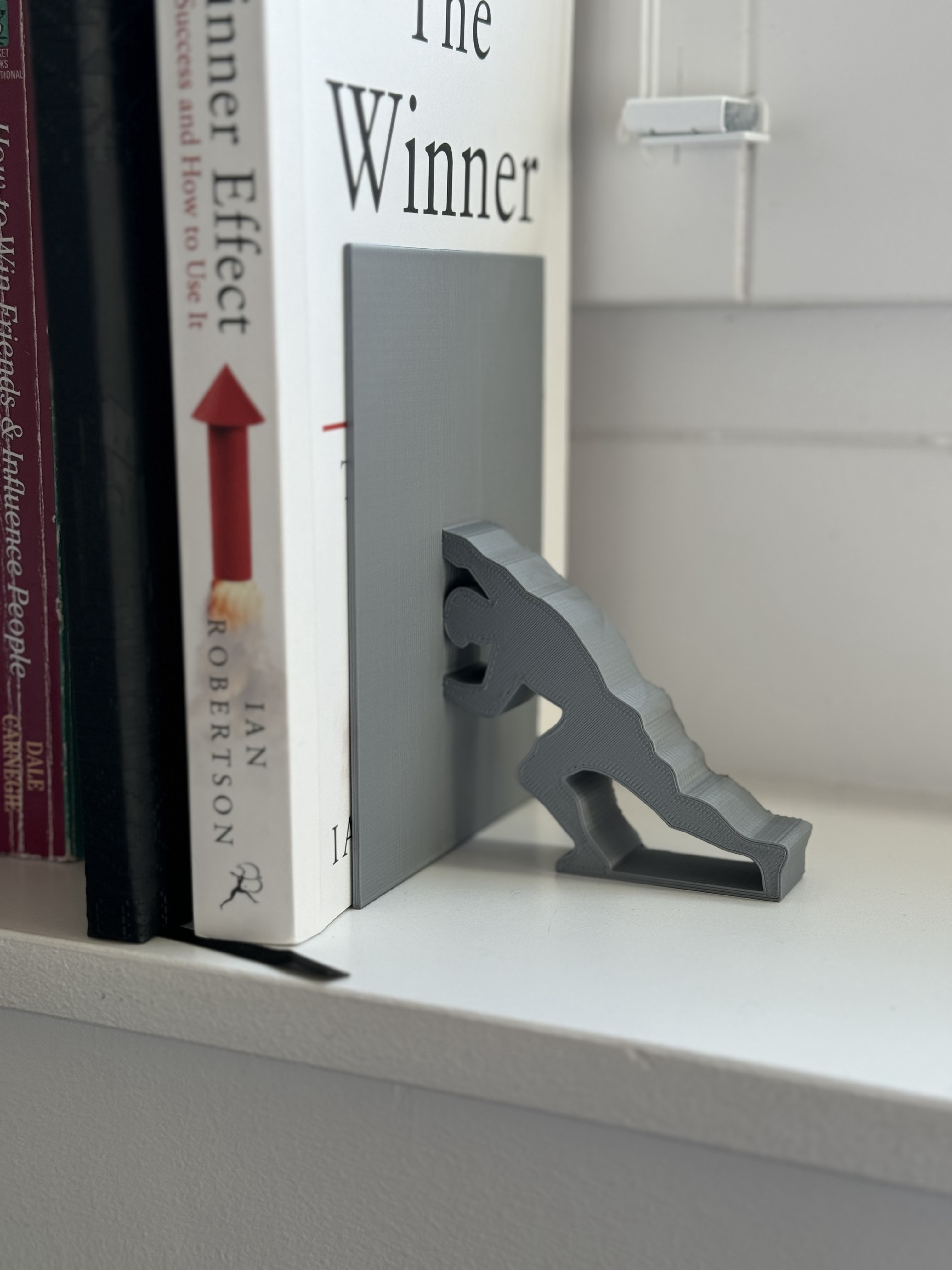 Sisyphus Bookend - Bookholder by Joris Schouten | Download free STL ...