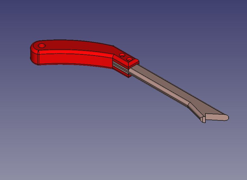 Ergonomic push stick table saw by Vloemie | Download free STL model ...