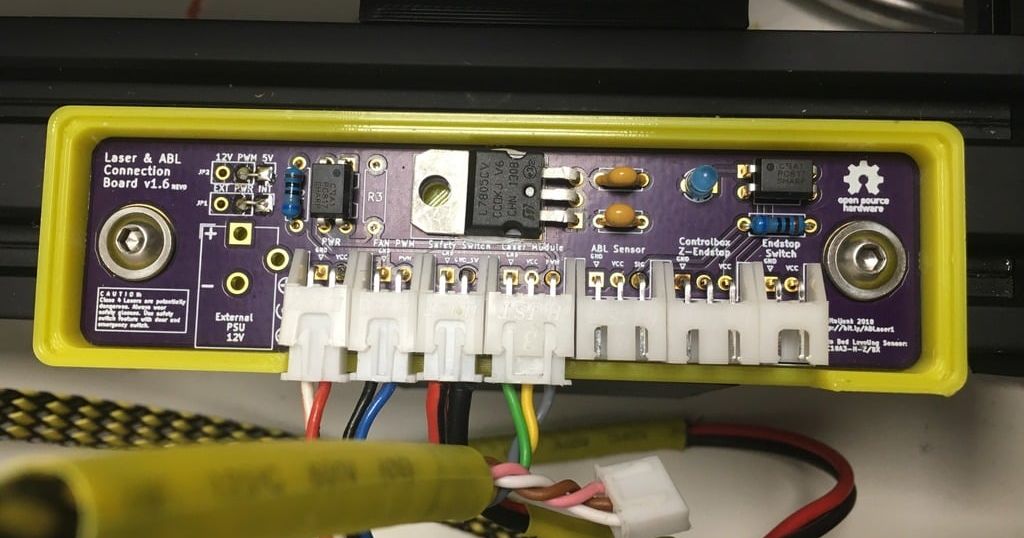 Laser and ABL Connection Board for CR-10 and other 3D Printer by ...