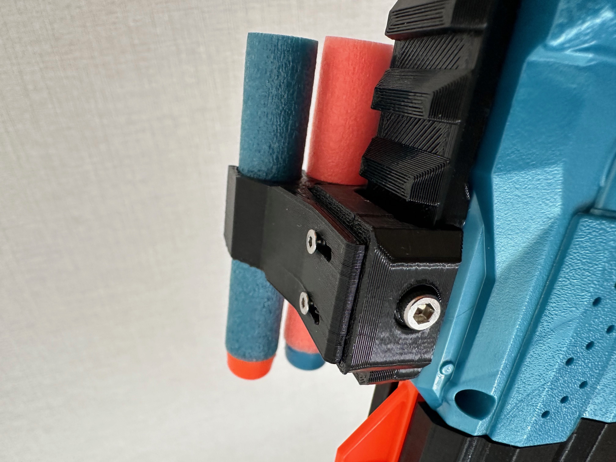 Nerf Mods - Picatinny Mounts, Red Dot, Dart Holder by TiGi123 ...