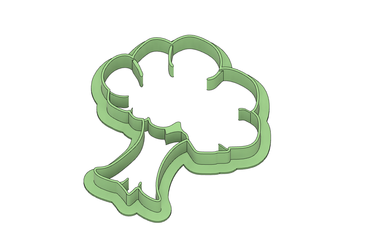 Cookie cutter - tree by Jakubjenudnej | Download free STL model ...