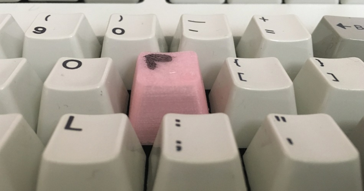 IBM Model M - Keys by Thijs | Download free STL model | Printables.com