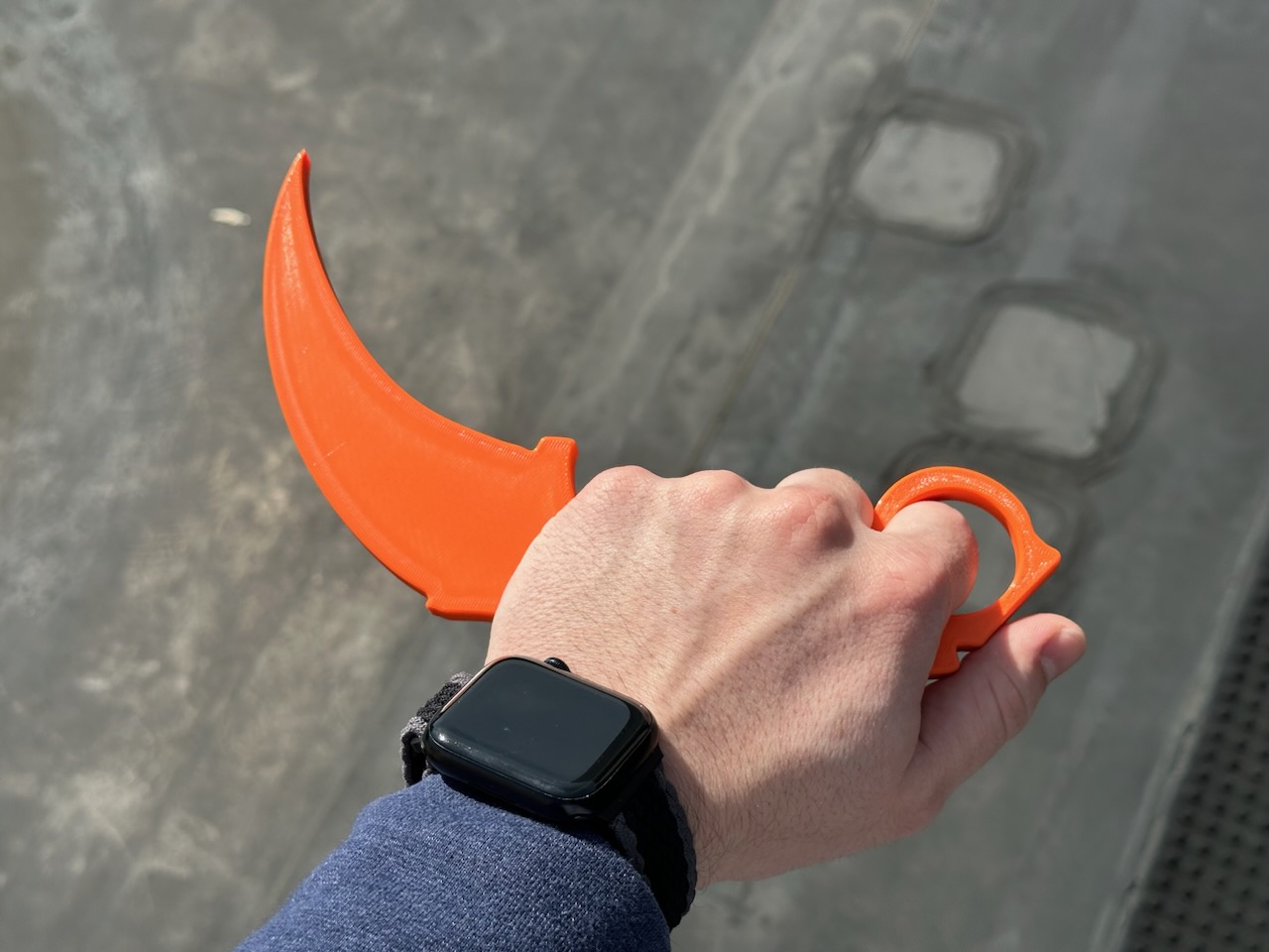 Airsoft Karambit Trainer - Dummy Knife - Easy to Print! von ...