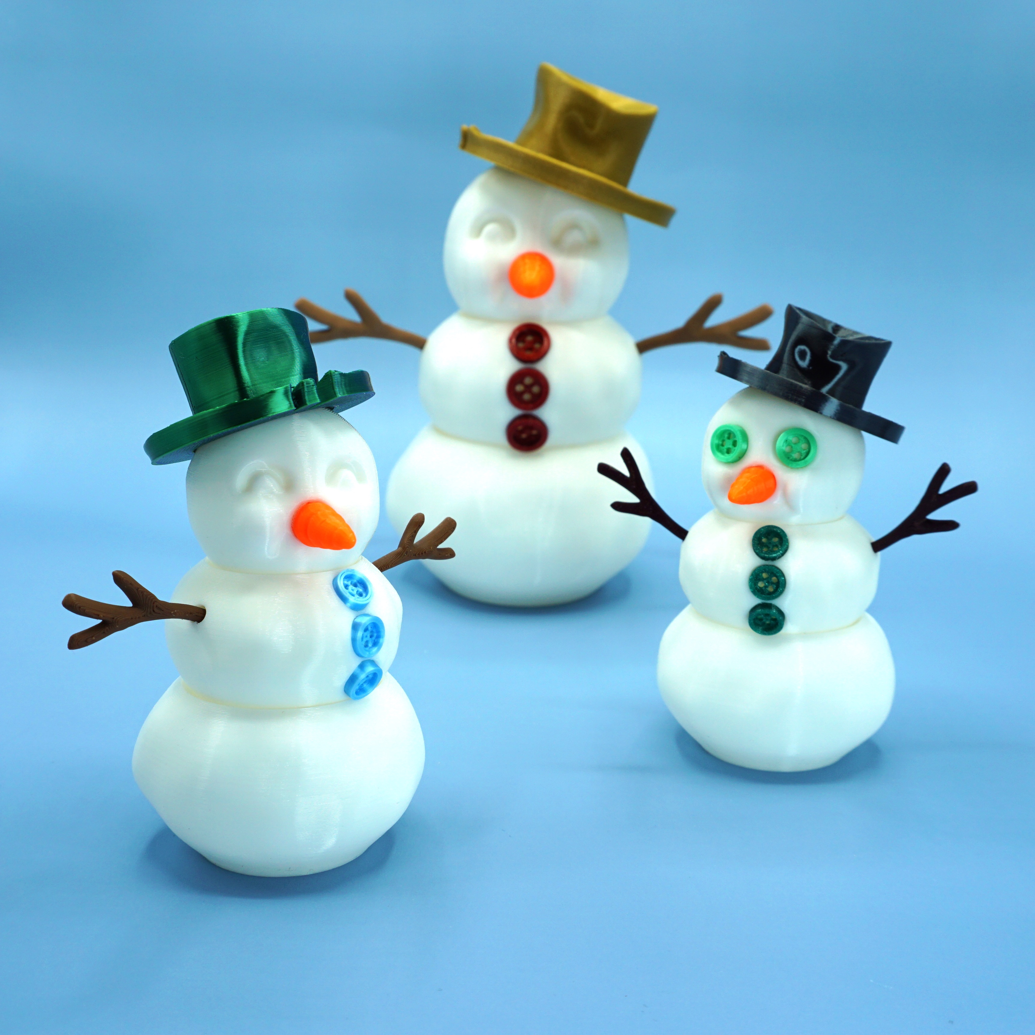 Articulated Snowman by McGybeer | Printables Store