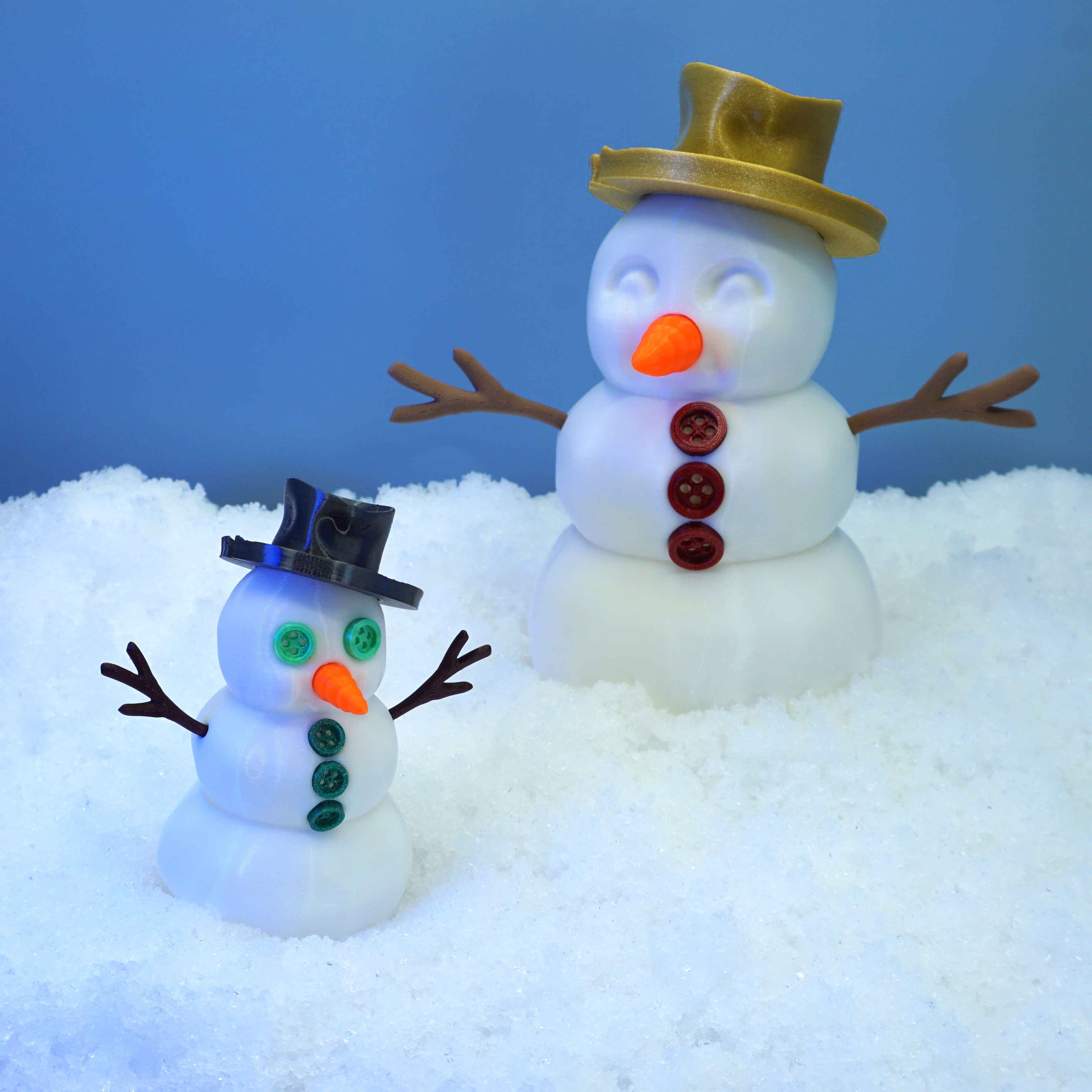 Articulated Snowman by McGybeer | Printables Store