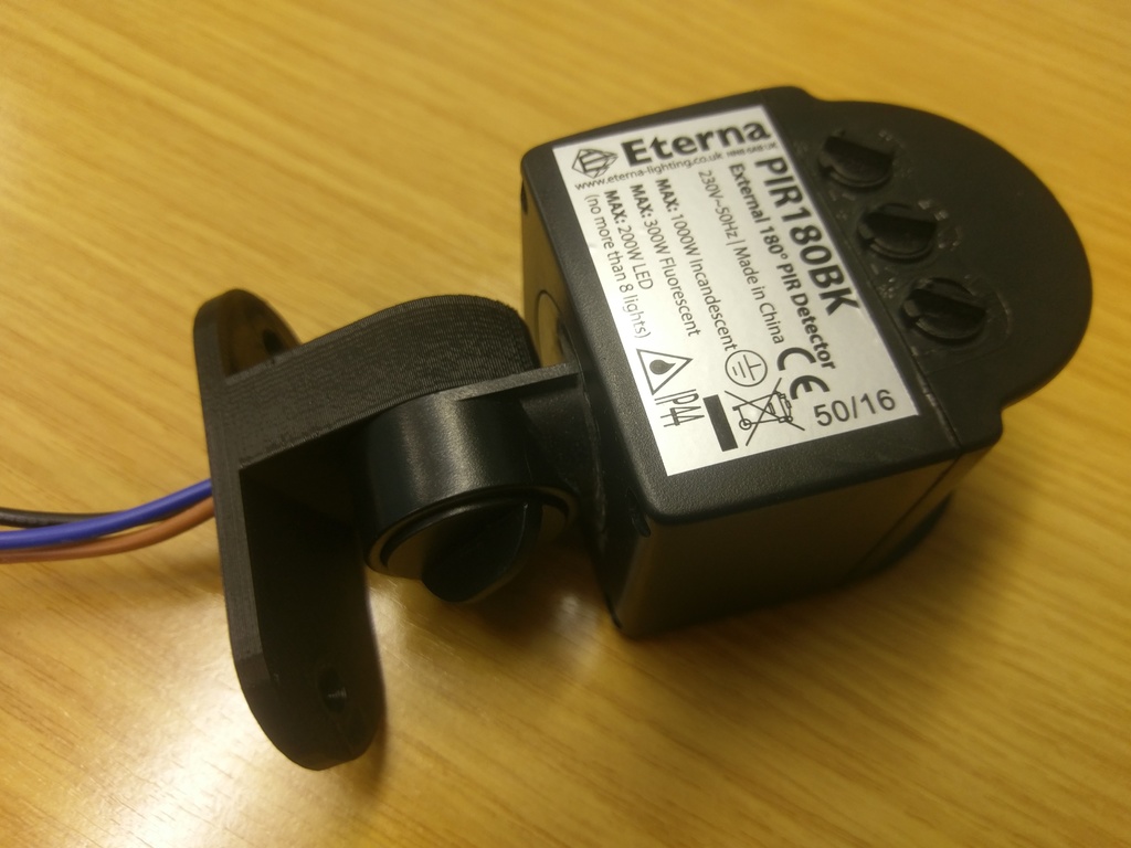 Eterna PIR180BK Bracket by aaron-rn | Download free STL model | Printables.com