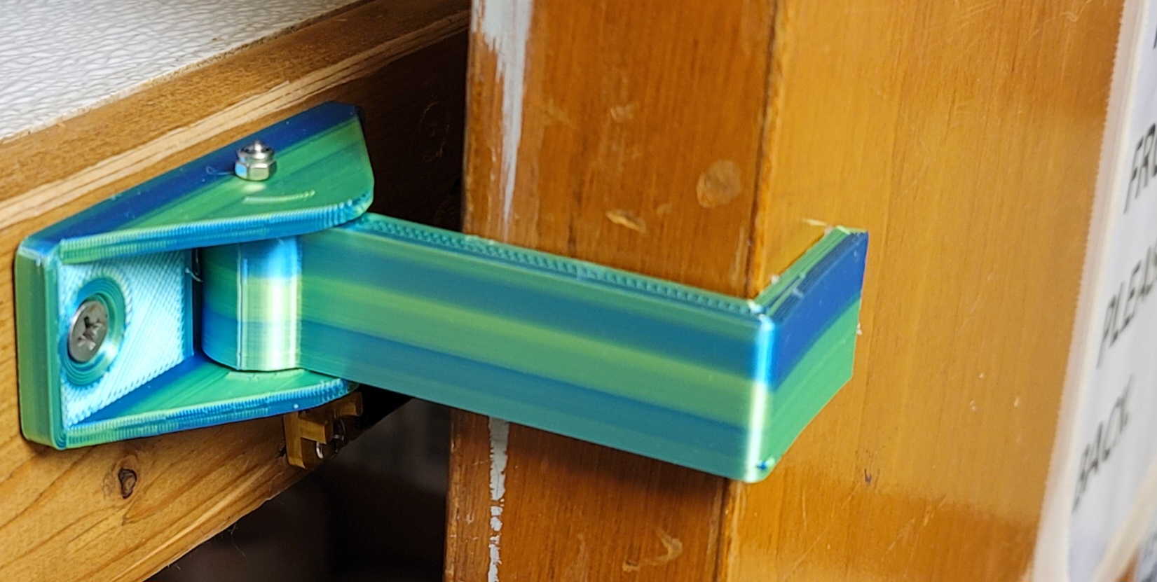 Pivoting Door Stop - Bolt Edition by Ginger Printing | Download free ...