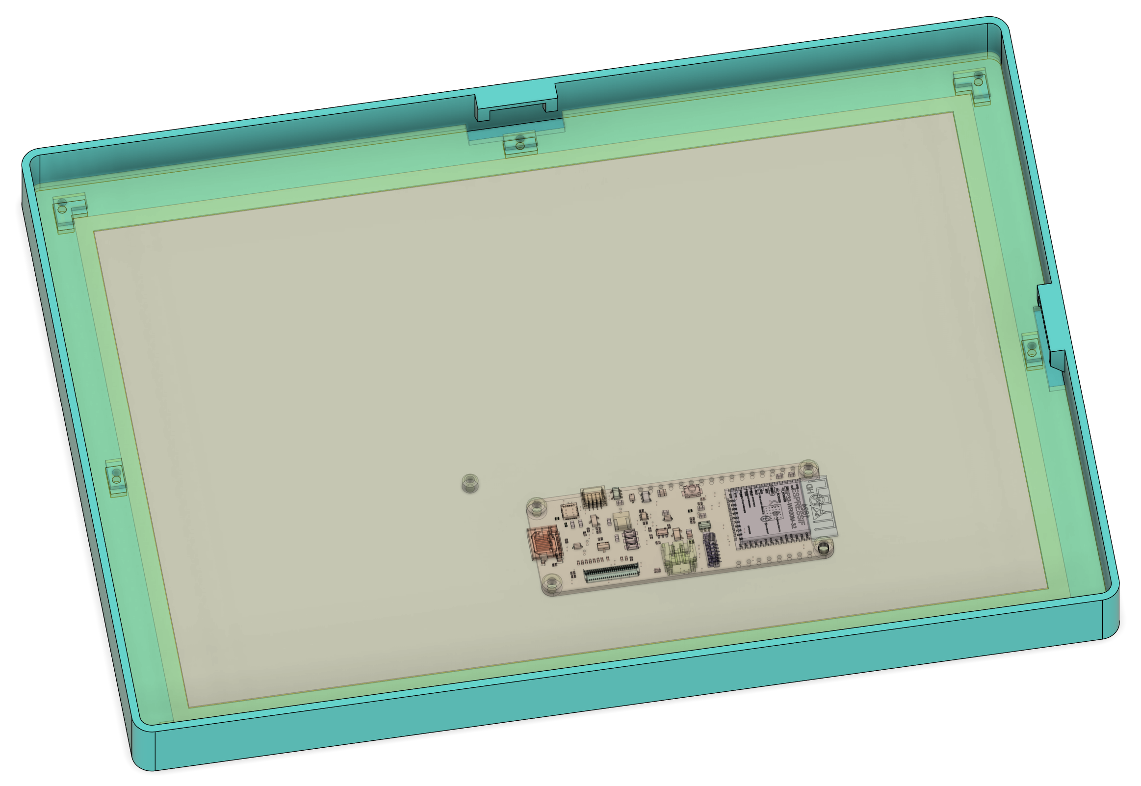 Rámeček pro ePaper 10.2" Good Display a LáskaKit ESPInk by MultiTricker ...