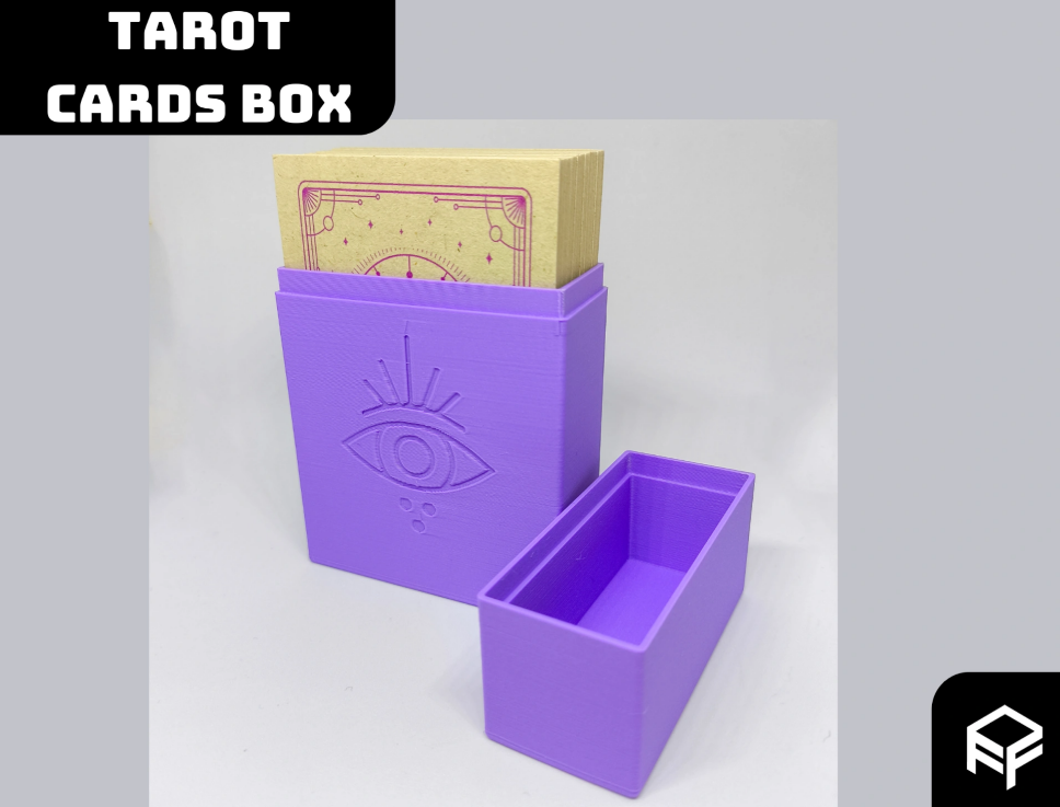 Box Tarot Cards 61x24x92mm by FF3D Makes | Download free STL model ...