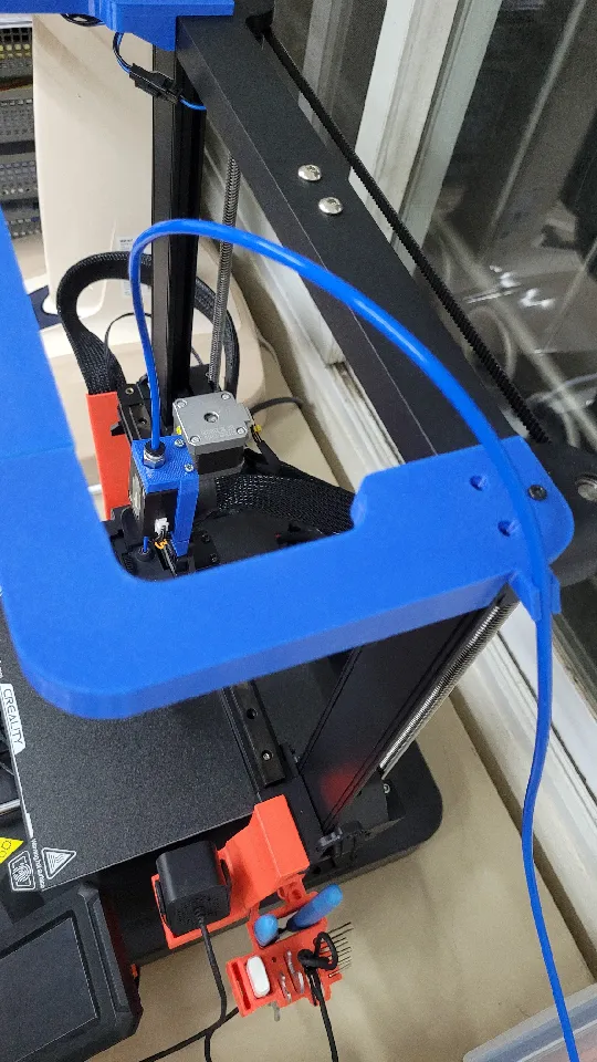 LED Light Bar for Ender 3 V3 KE with PTFE Tube Holder by Korakot E ...