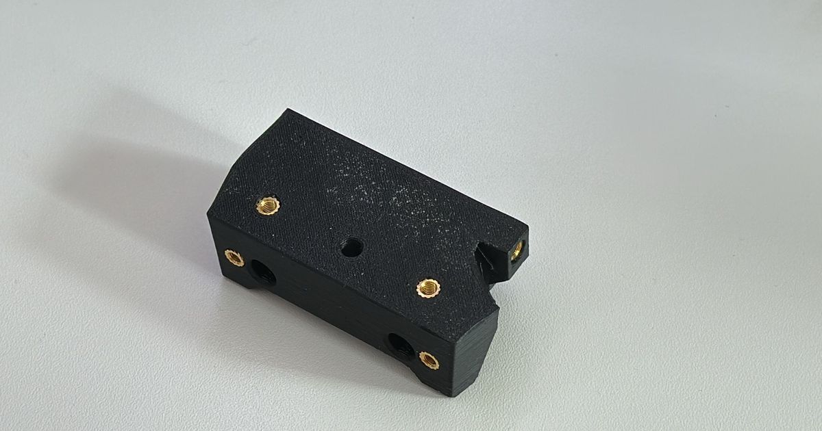 Stealthburner HGX Lite mount by Druckzeug | Download free STL model ...