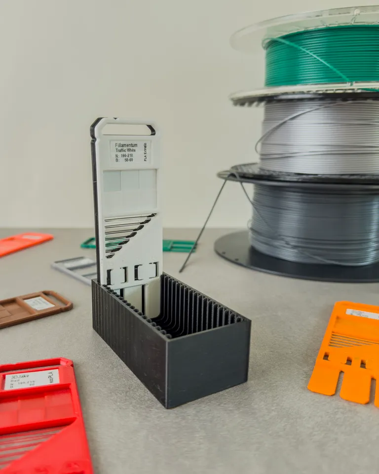 Filament Swatch Box by bfeld | Download free STL model | Printables.com