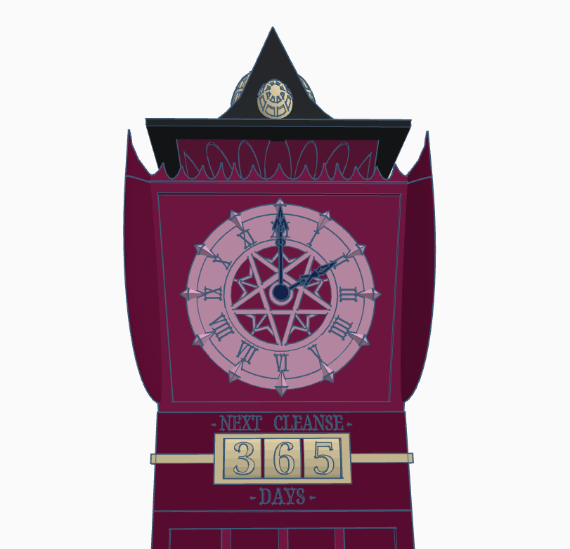 Hazbin Hotel Clock Tower (Pilot) by magicgamer17 | Download free STL ...