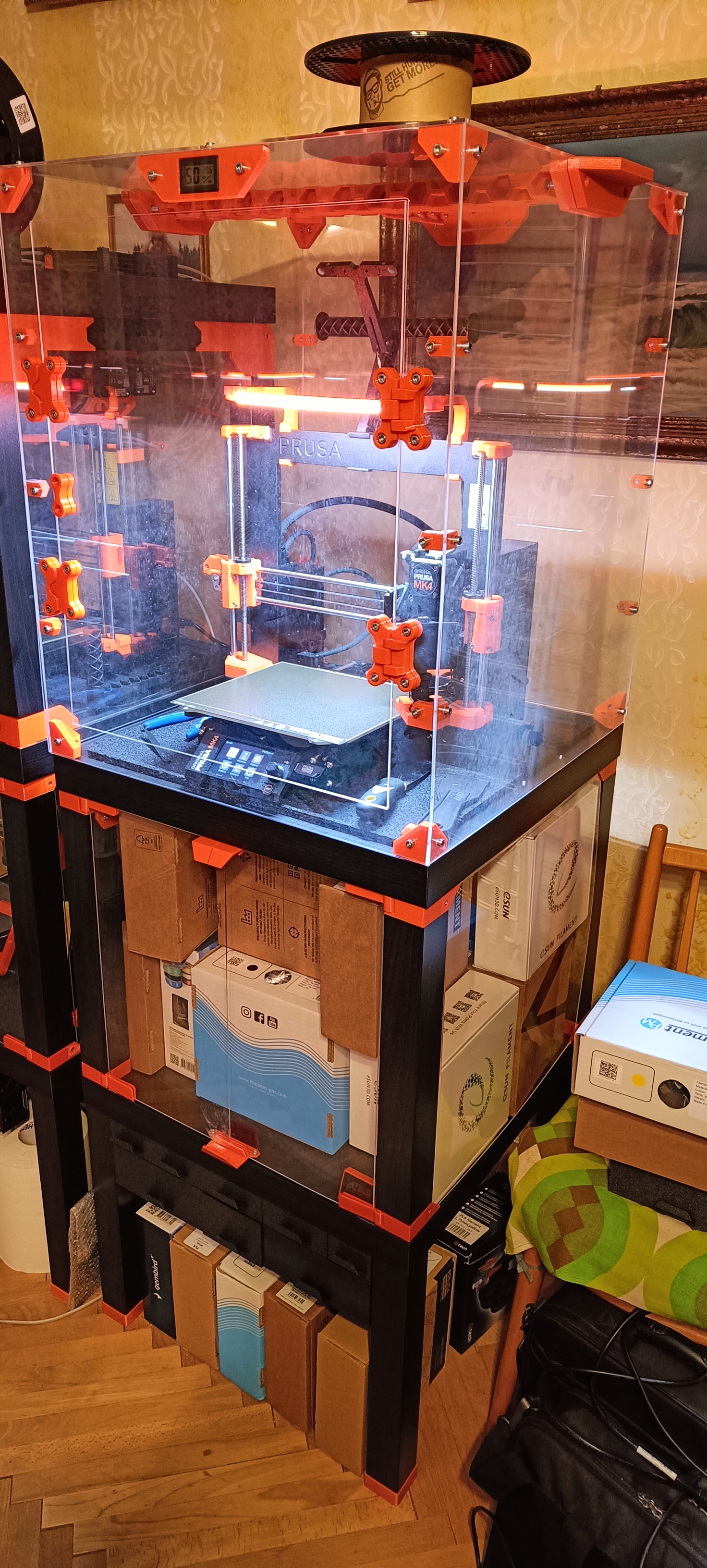 Corner with gopro mount for DELACK Enclosure by 3D SOURCERER by MilanosH | Download free STL ...