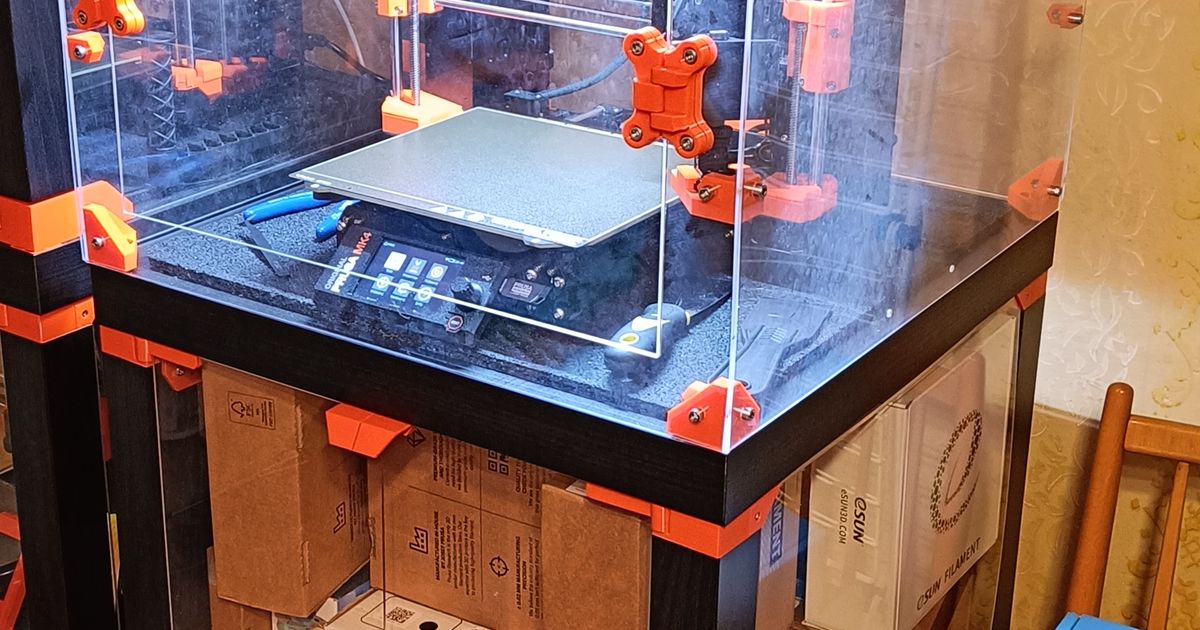 Corner with gopro mount for DELACK Enclosure by 3D SOURCERER by MilanosH | Download free STL ...