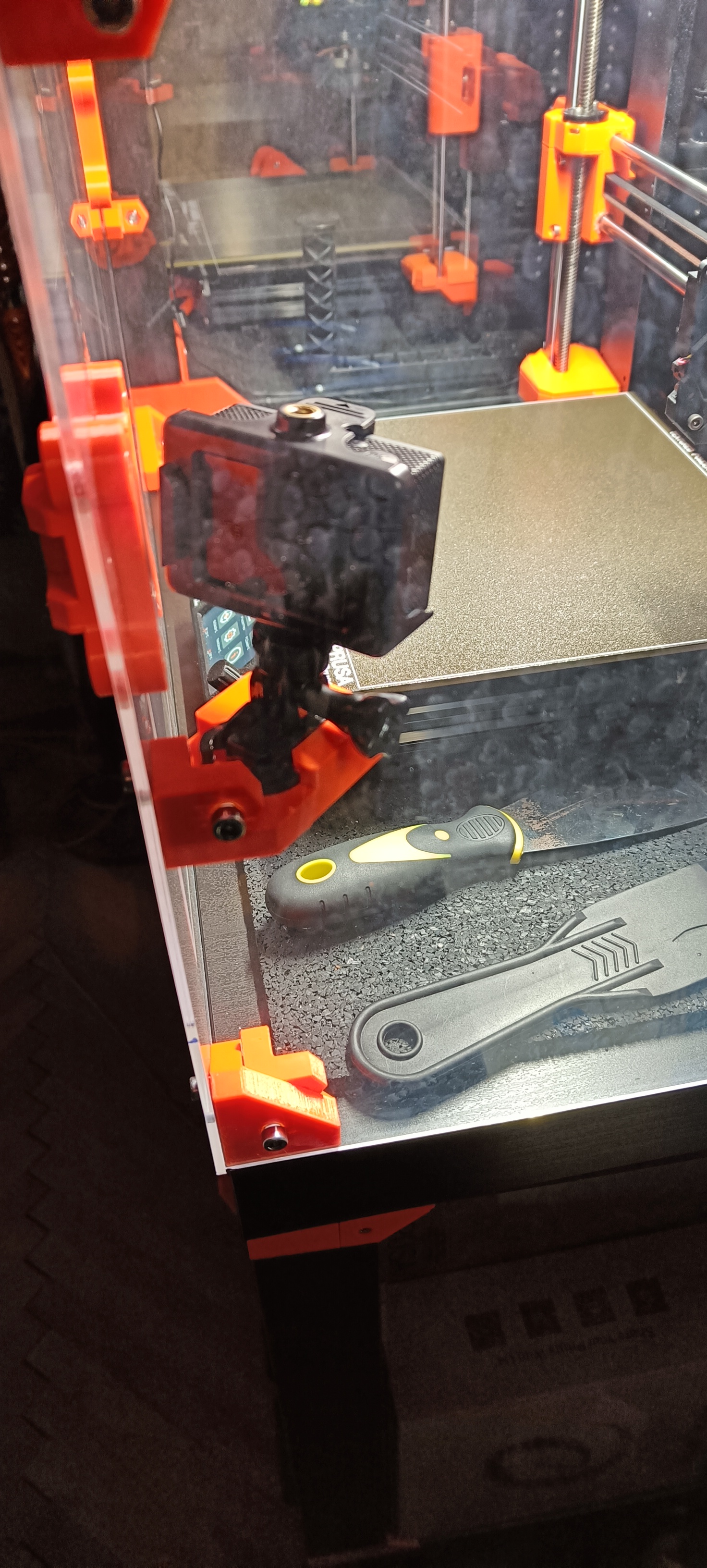 Corner with gopro mount for DELACK Enclosure by 3D SOURCERER by MilanosH | Download free STL ...