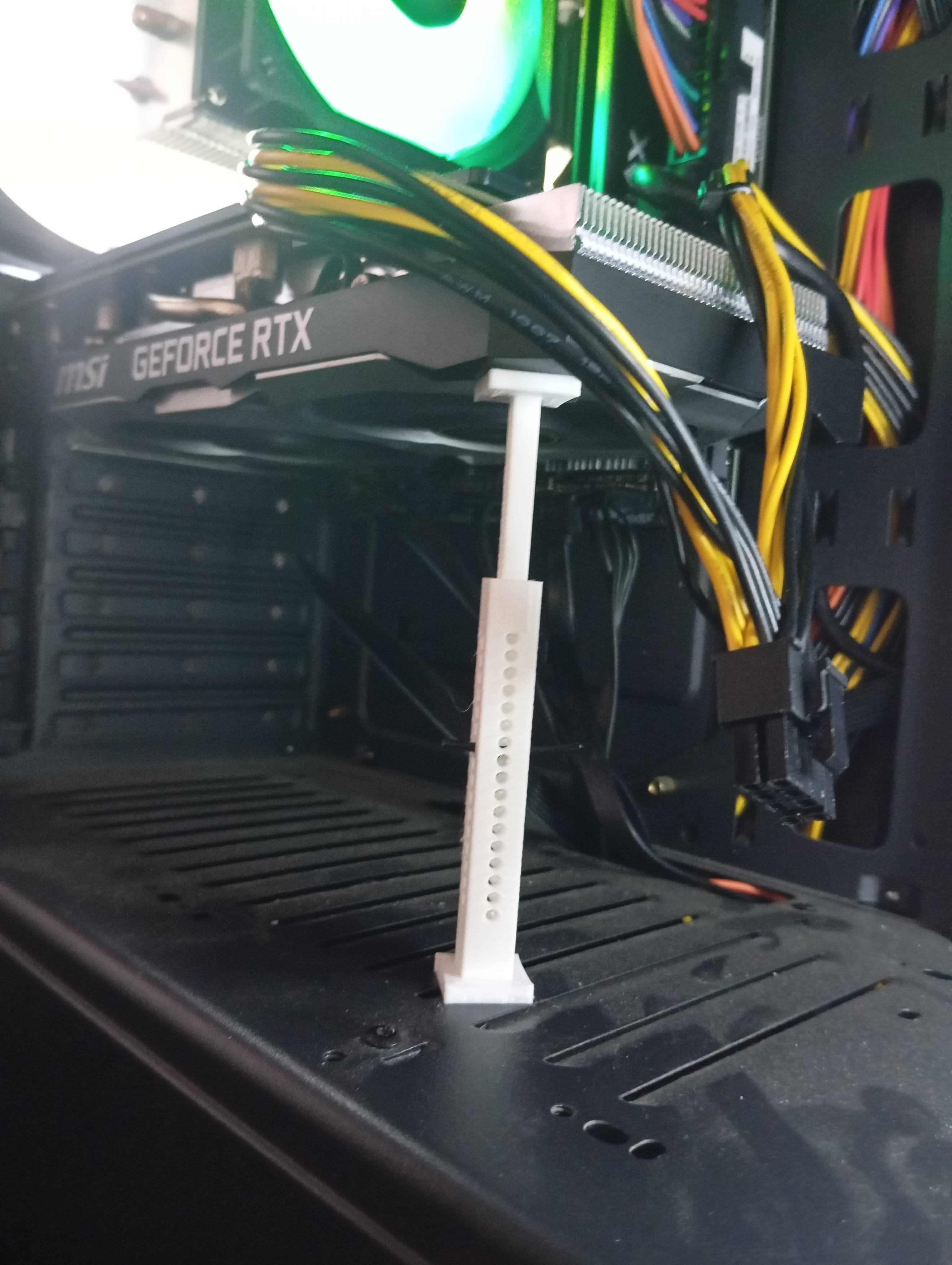 ADJUSTABLE STAND TO SUPPORT THE GRAPHICS CARD by Сергей Пупкин ...