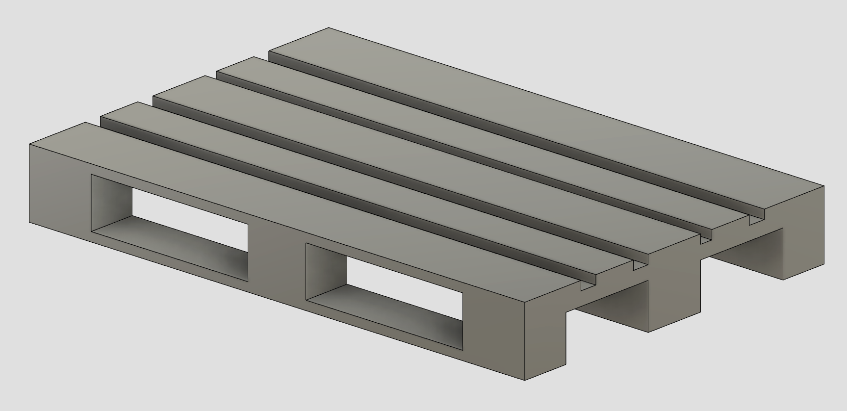 Europallet model by TheTraktor01 | Download free STL model | Printables.com