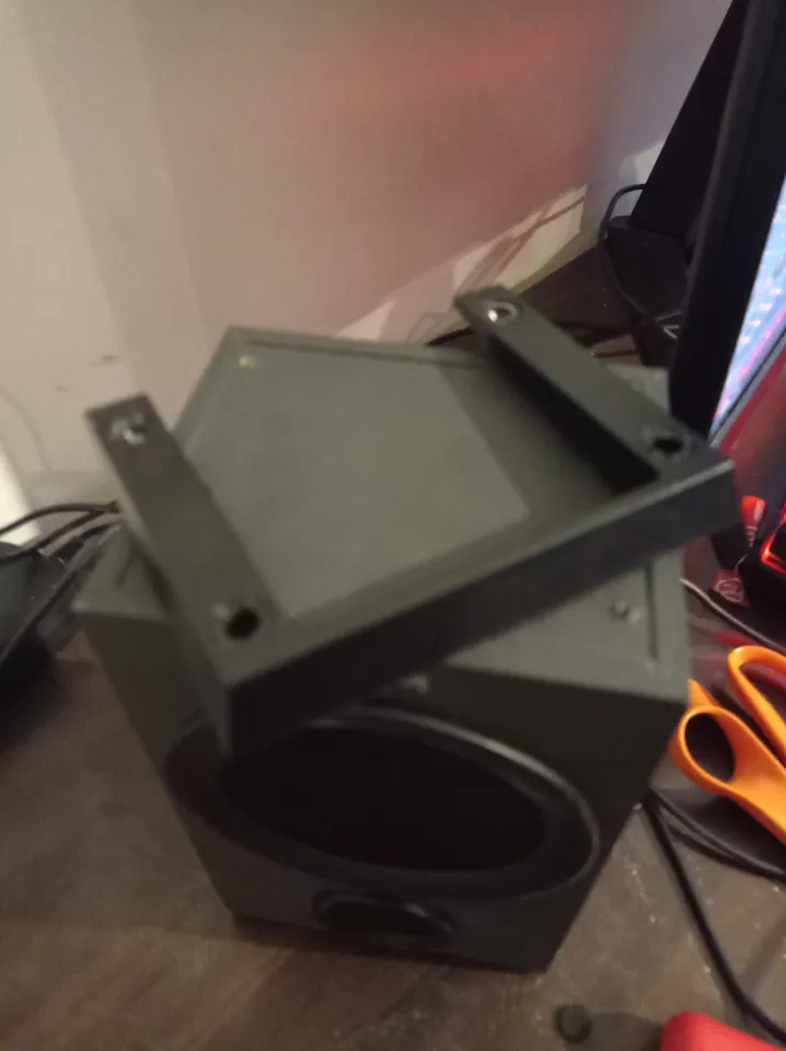 Logitech Z333 speaker table mount by Komia custom | Download free STL ...