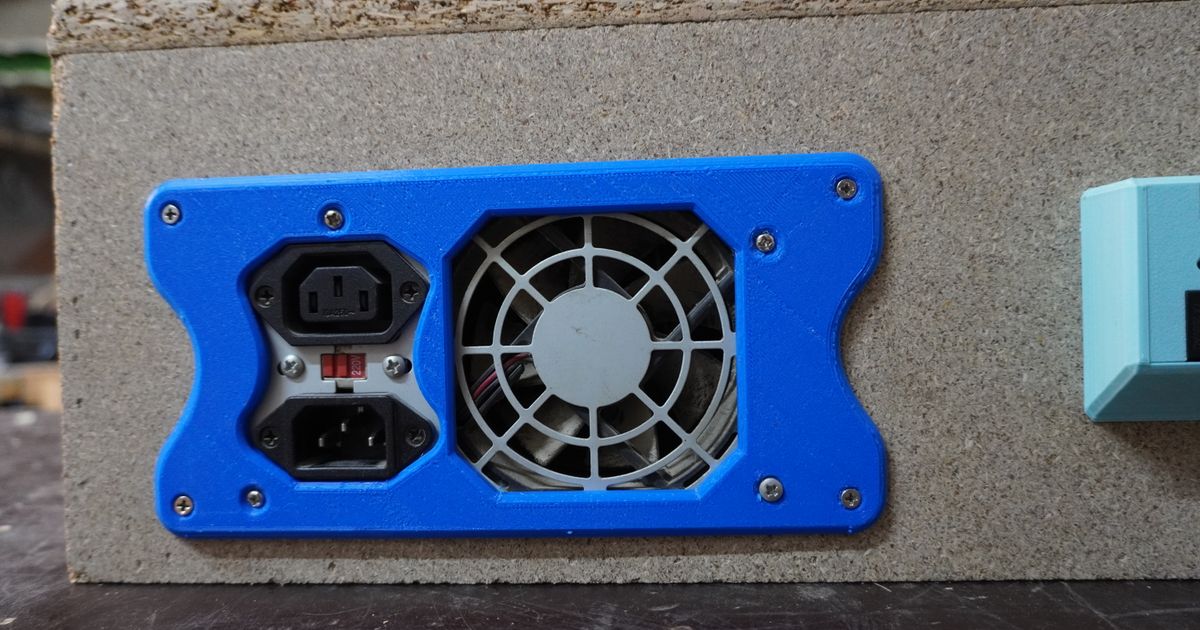 PSU front cover by M_Make | Download free STL model | Printables.com