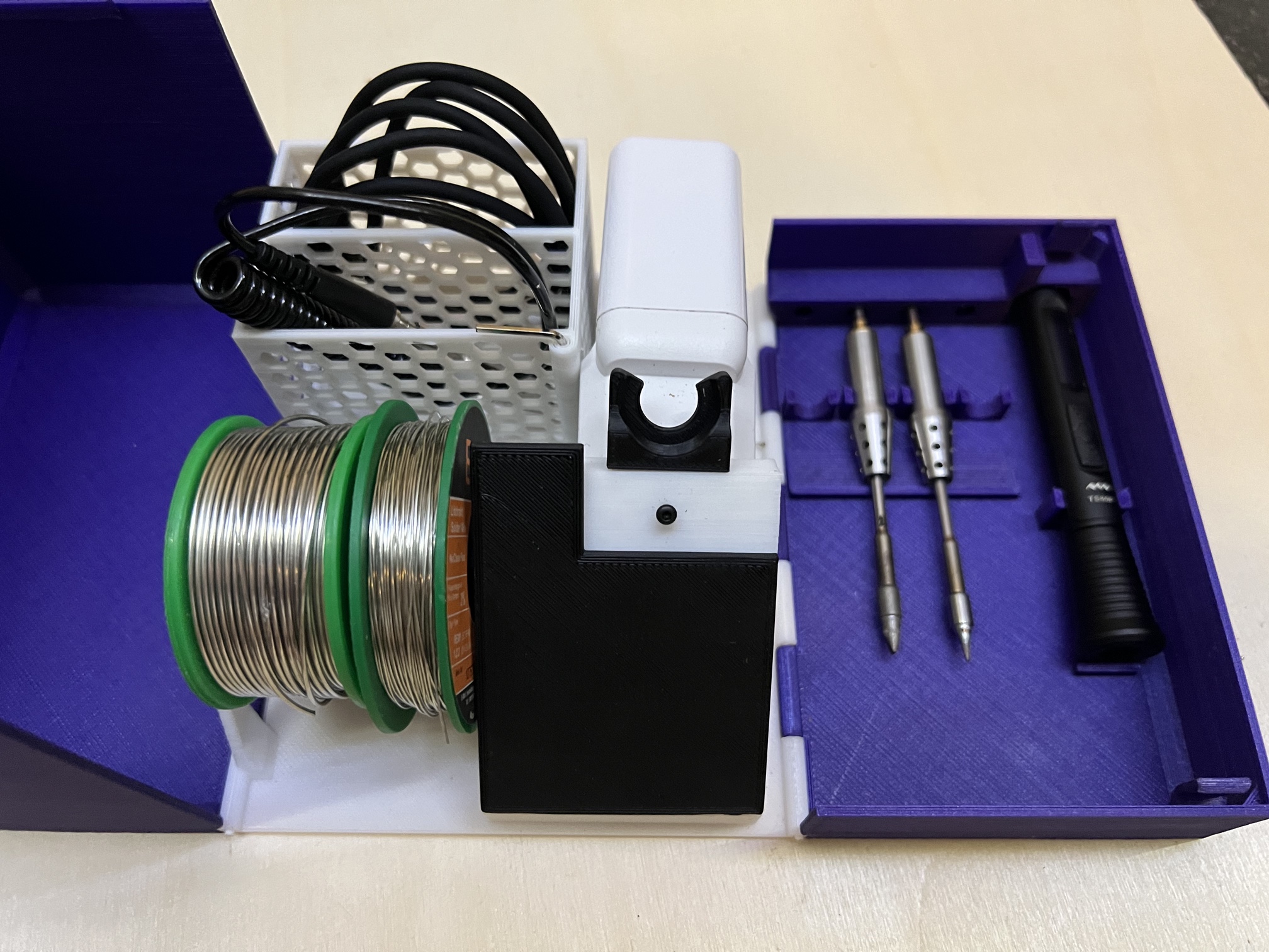 TStation - TS80p Case & Soldering Station by spTim | Download free STL ...