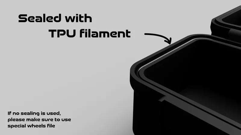 Rugged Storage Box (Parametric, Screwless) by RDesigns | Download free ...