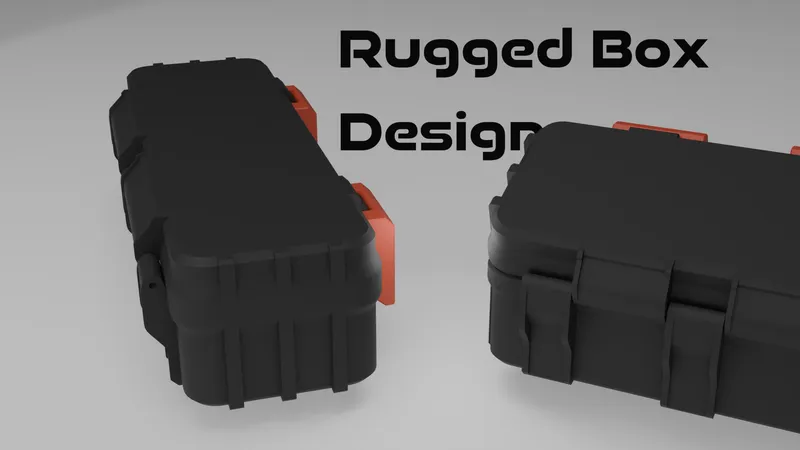 Rugged Storage Box (Parametric, Screwless) by RDesigns | Download free ...