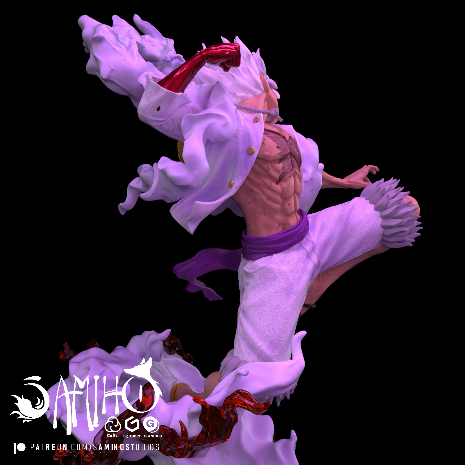 Samiho Studios - Nika Luffy by Samiho Studios | Printables Store