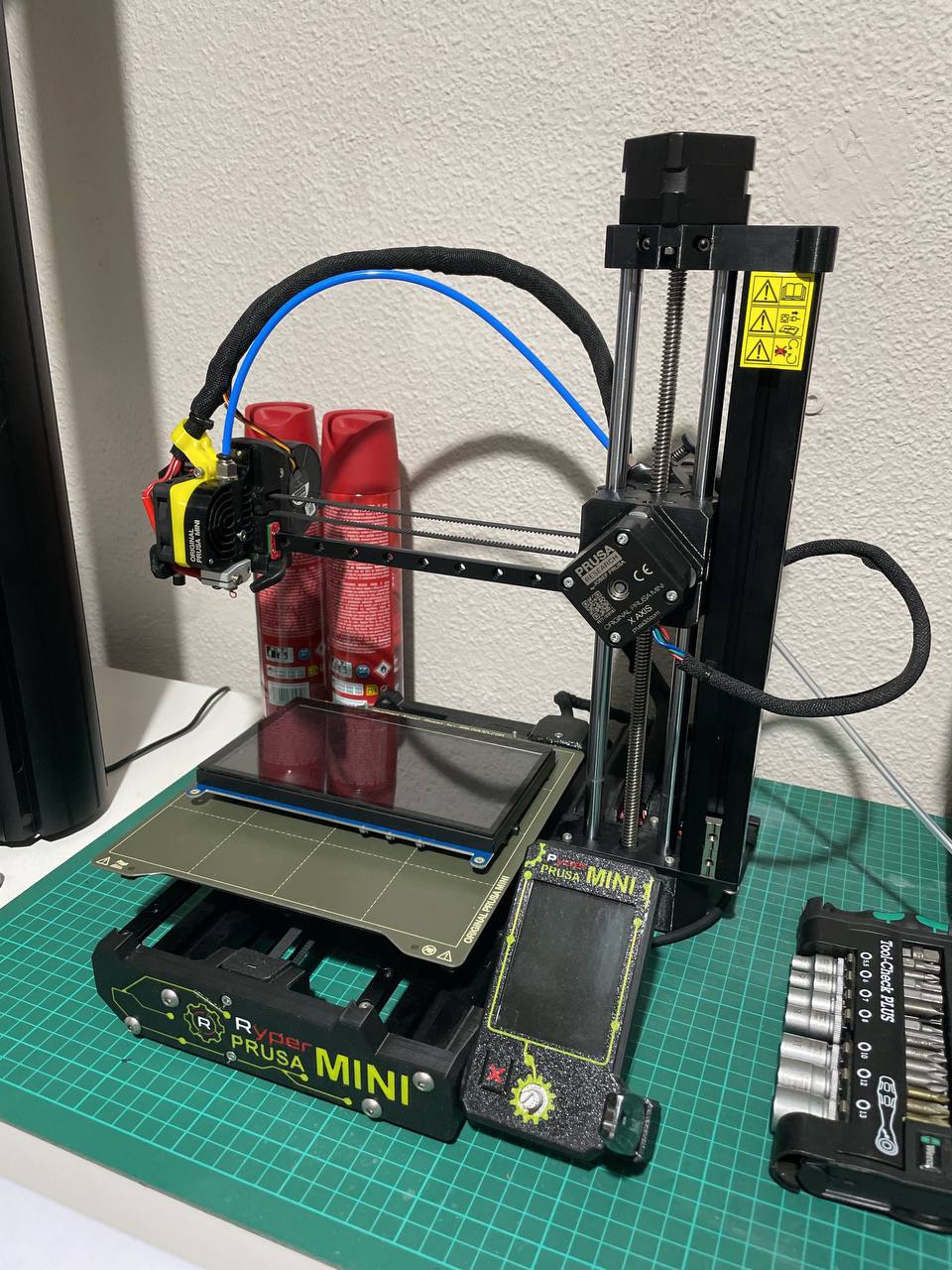 Prusa MINI upgrade X axis to linear rails MGN9C von Ryper3D ...