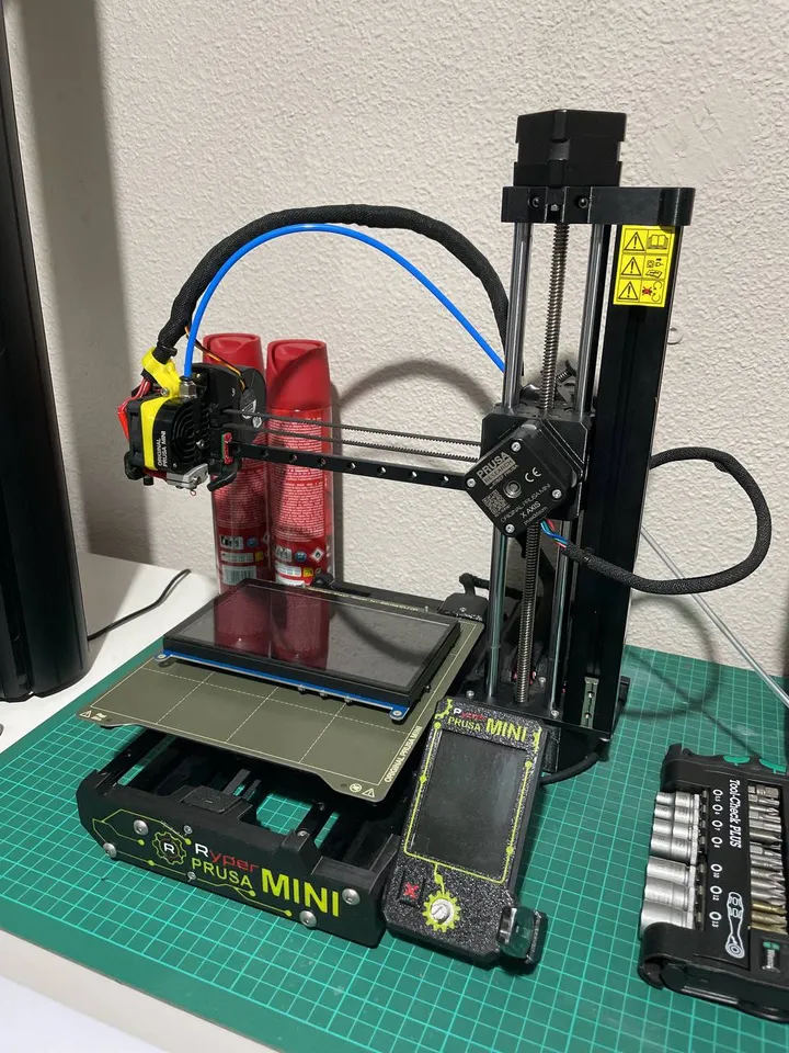 Prusa MINI upgrade X axis to linear rails MGN9C by Ryper3D | Download ...
