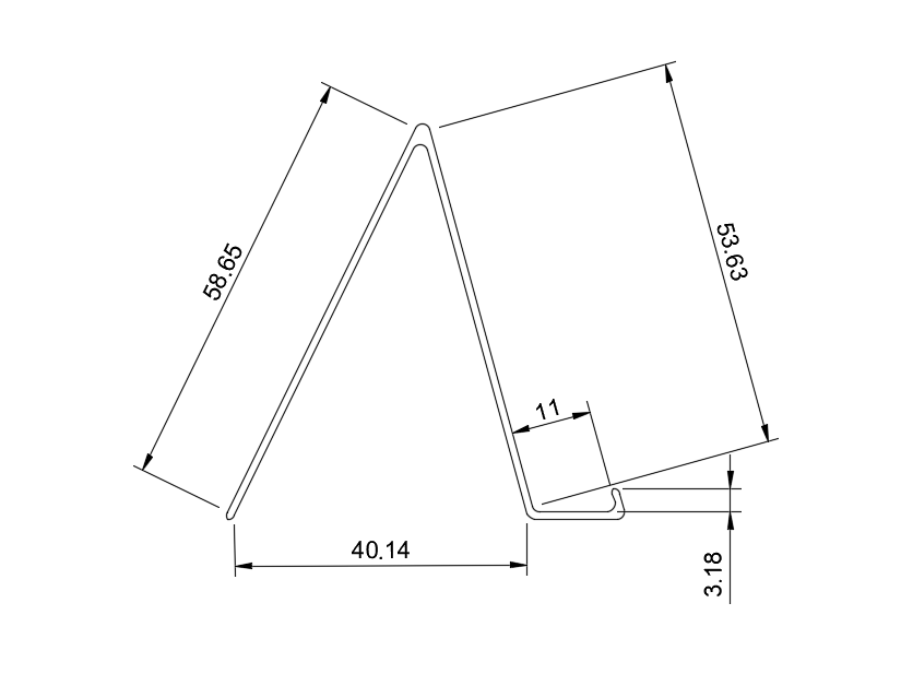 Phone stand simple and fast by geniusled | Download free STL model ...