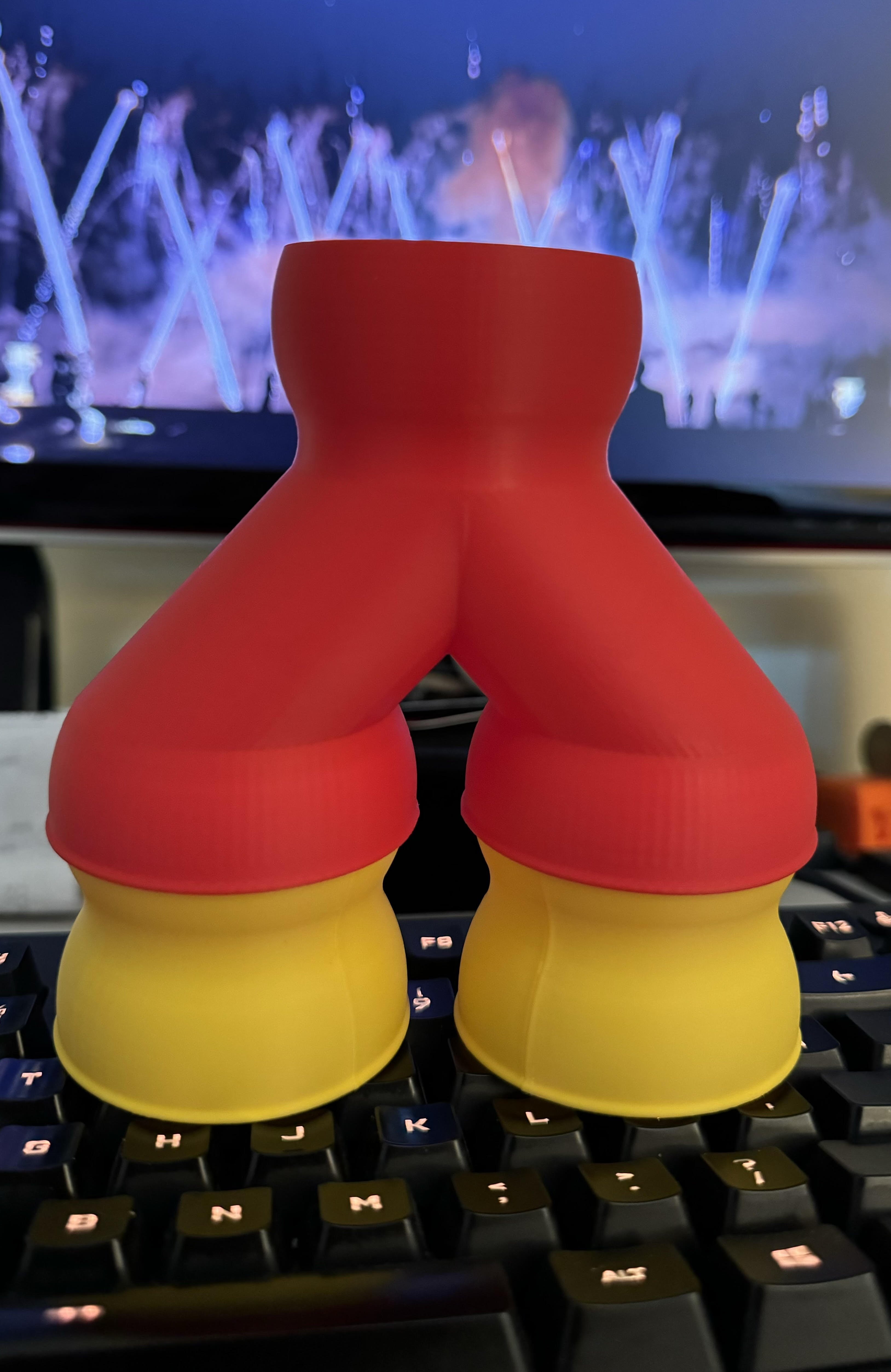 Y-Chute Connector for Poop Chute by AlexA | Download free STL model ...