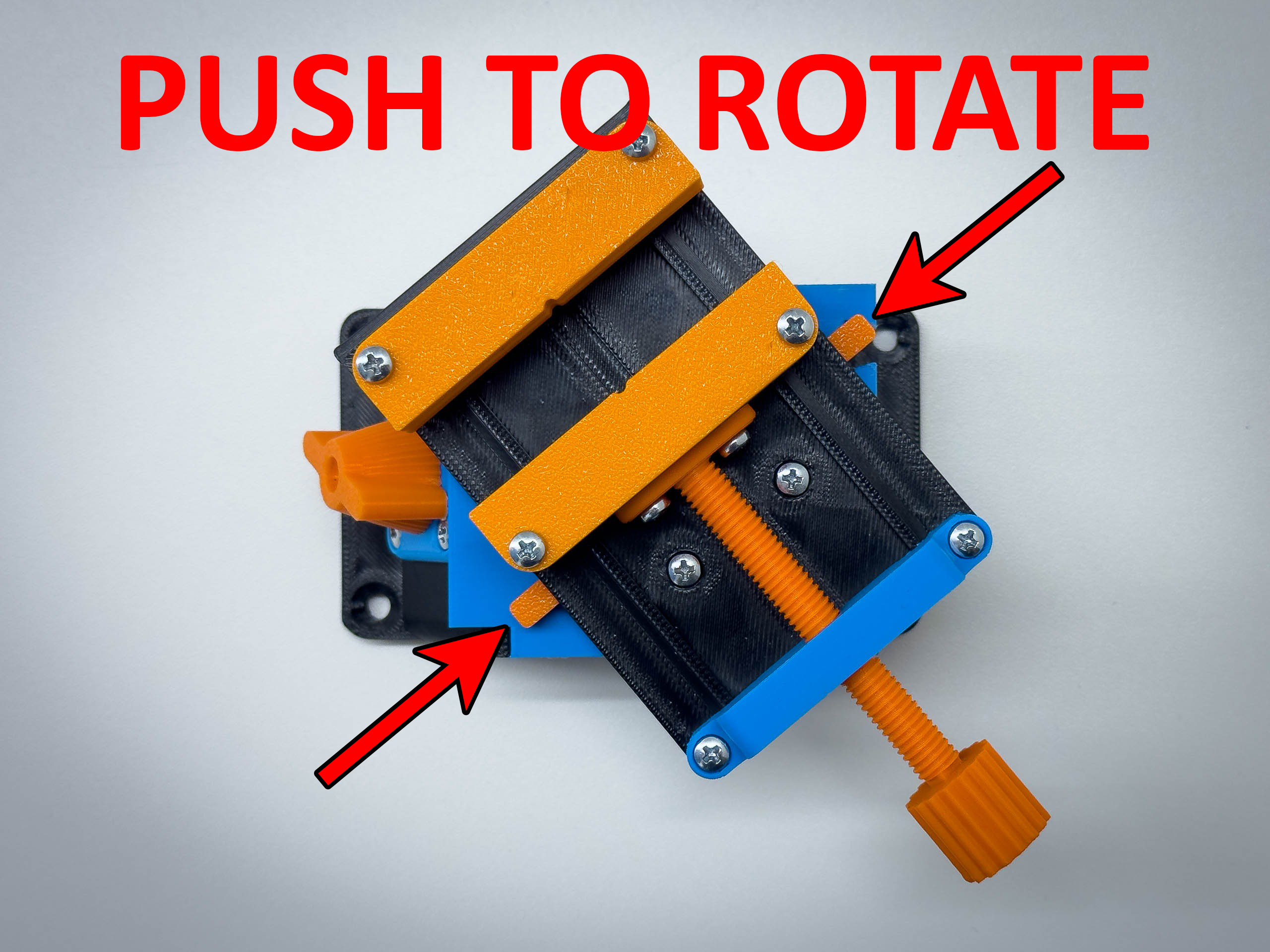 Multi-axis vice with interchangeable attachments. por sdaendi ...