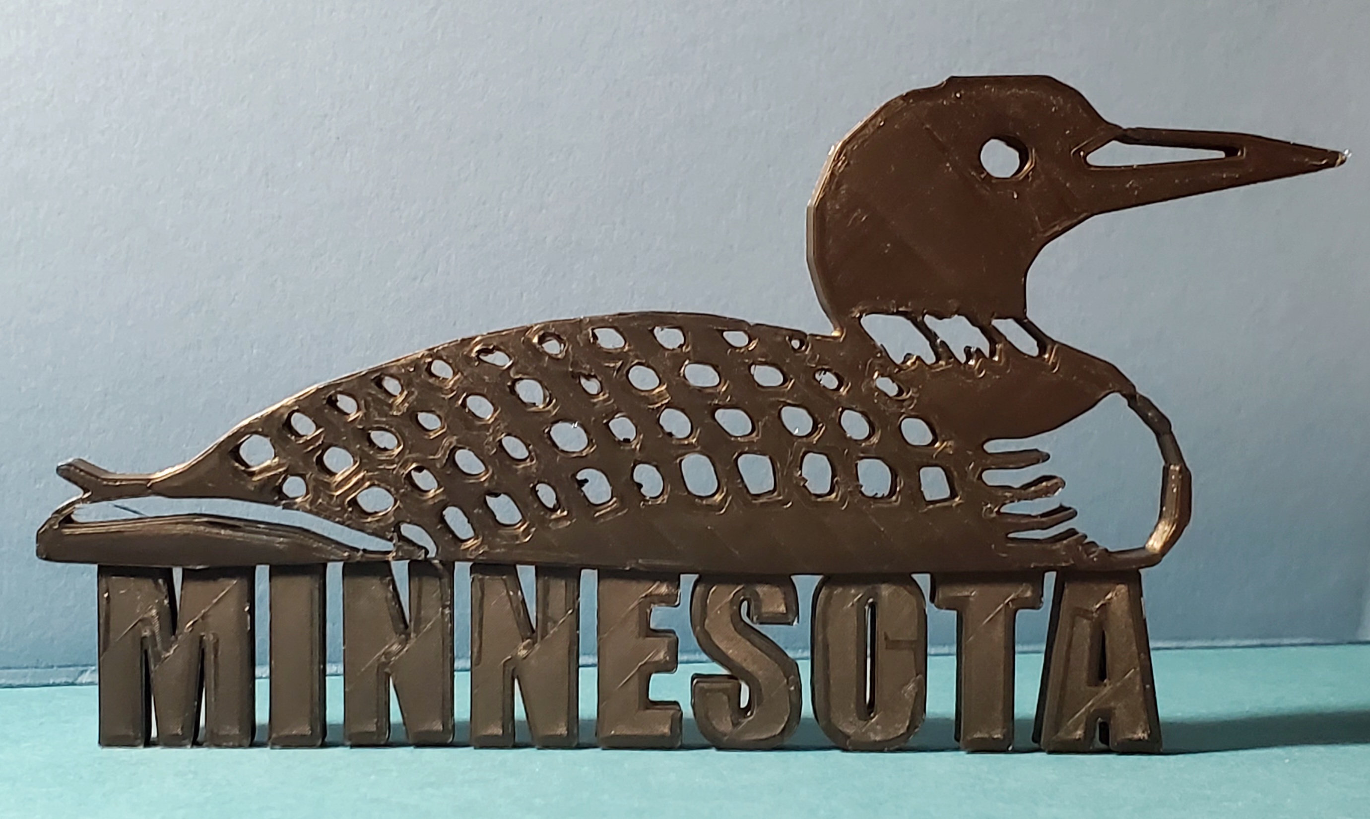 Minnesota Loon by Carrie Lynae | Download free STL model | Printables.com