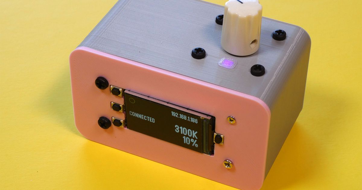 Elgato Wifi Light Controller By Blitz City Diy Download Free Stl