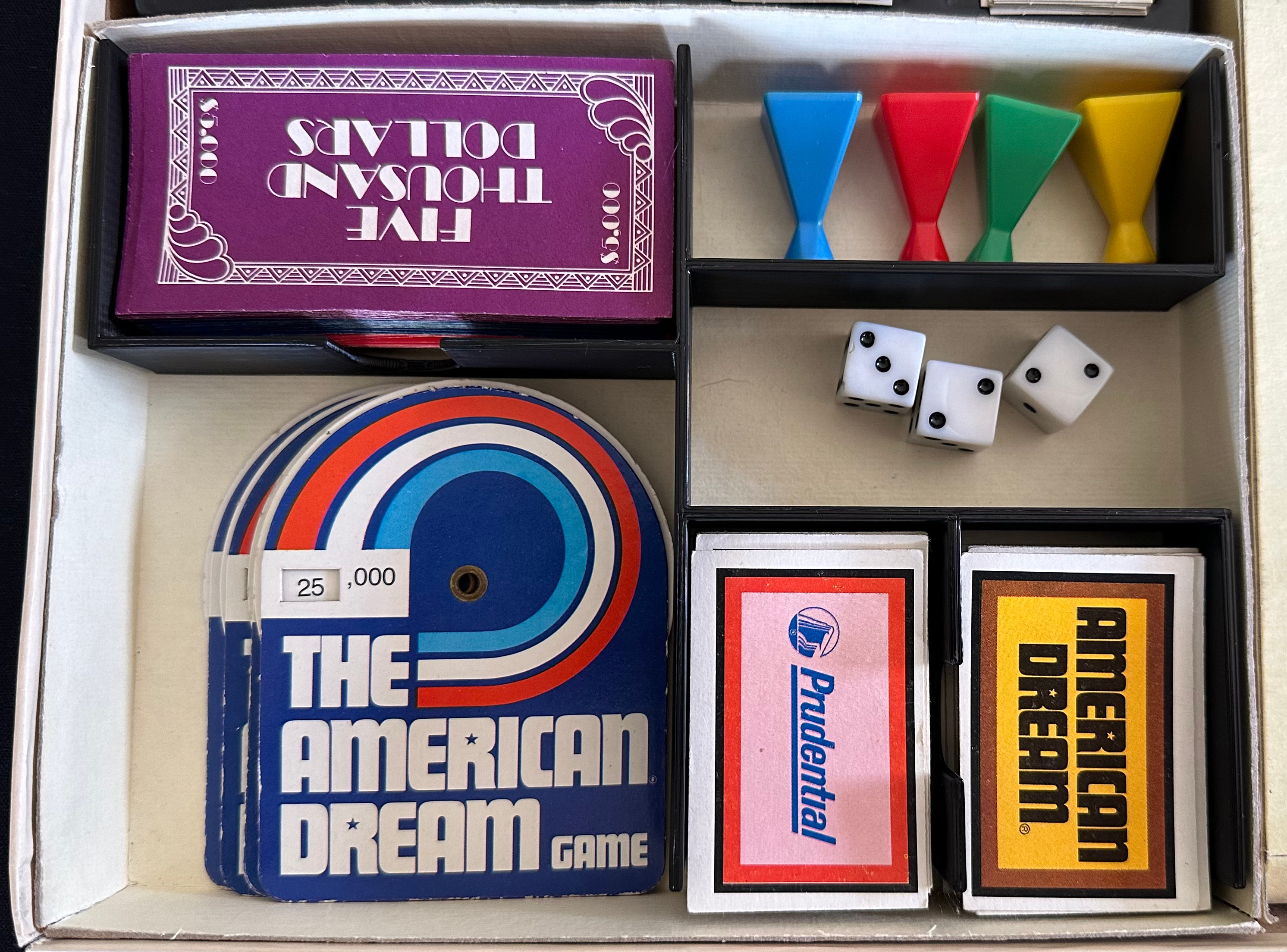 American Dream Game Box Divider by Greg Jones | Download free STL model ...