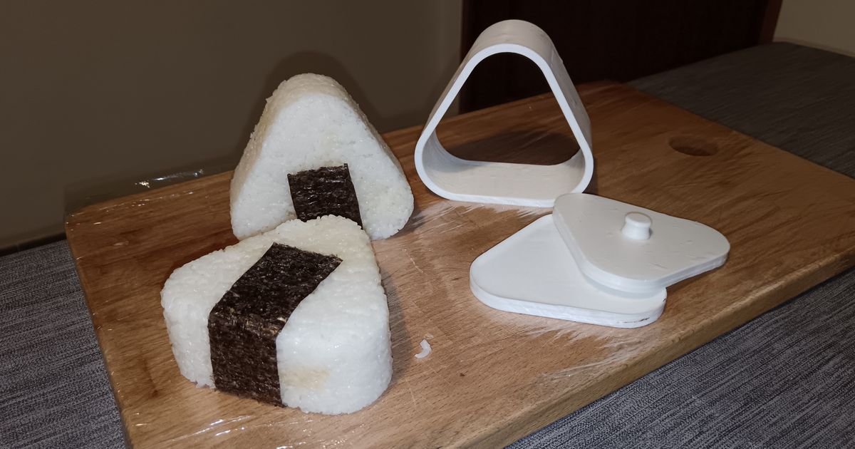 onigiri press by Geekdujour | Download free STL model | Printables.com