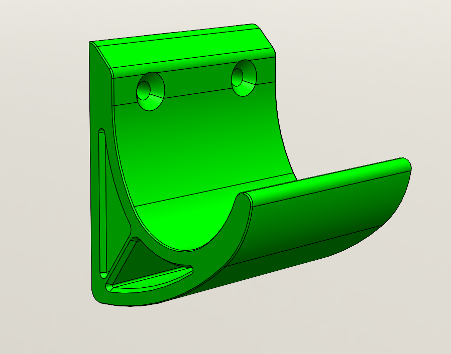 Garden Spade Hook by SD-3D | Download free STL model | Printables.com
