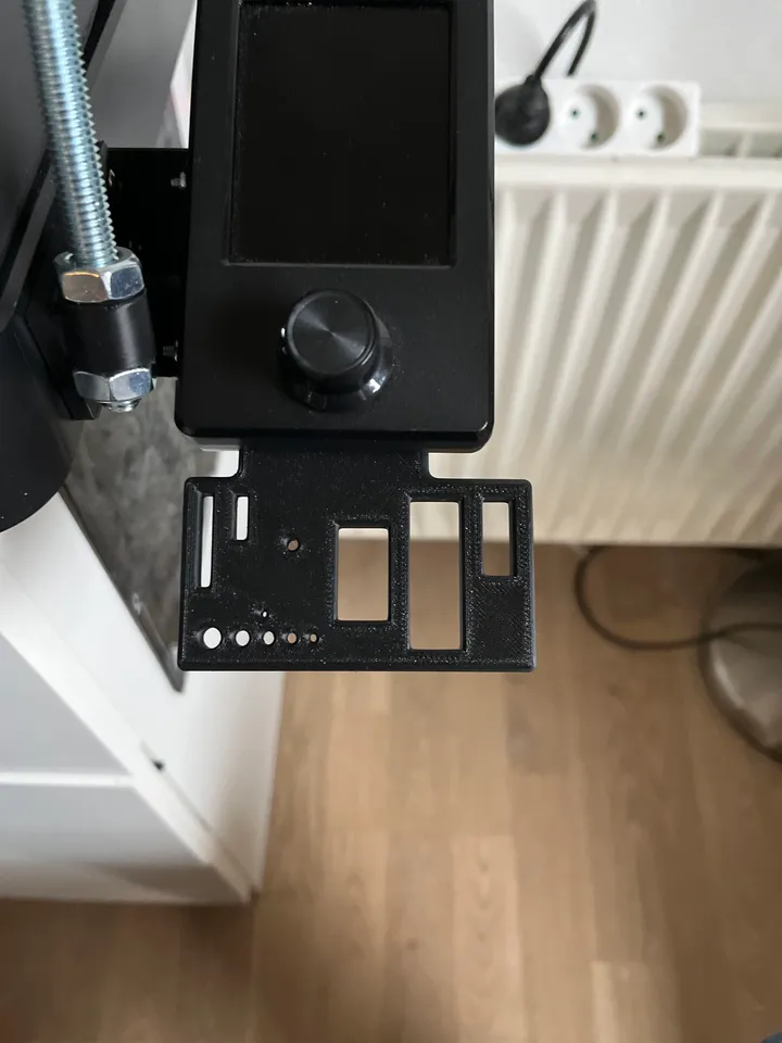Ender 3 V3 SE - Under Screen mounted tool holder. by Jesper Senger ...