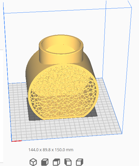 Voronoi Vase By Digichuck Download Free Stl Model