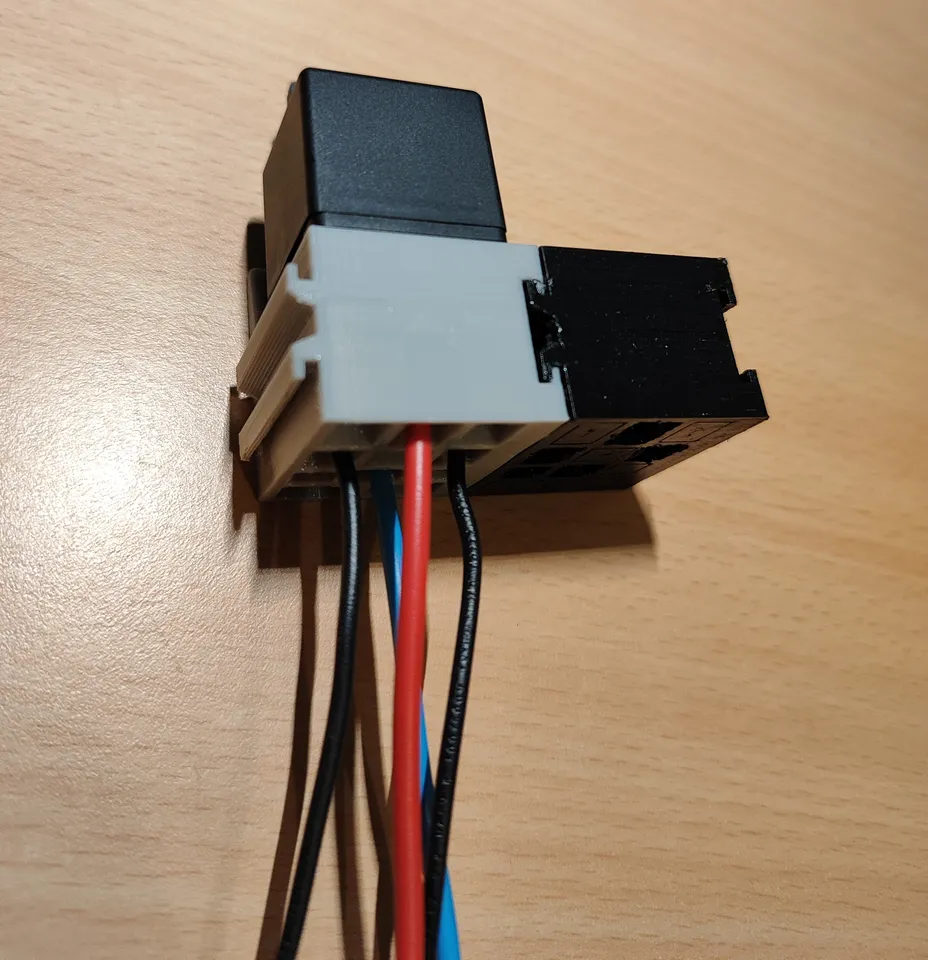 Relay Base Holder 5 pin by MazzPrint | Download free STL model ...